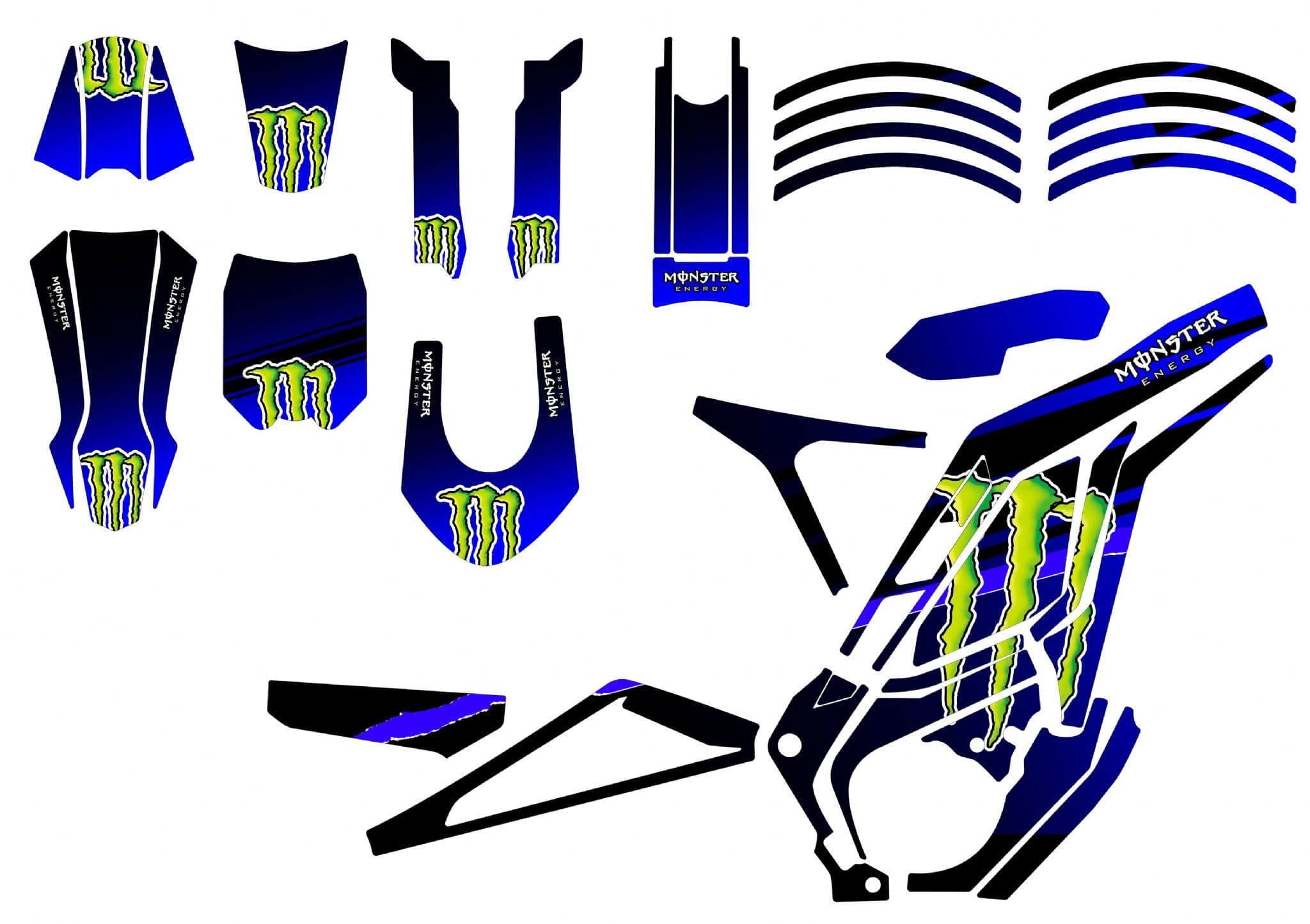 E-Ride Pro ss Graphics kit Eride pro Decals E Ride Pro SS wrap Eride ...