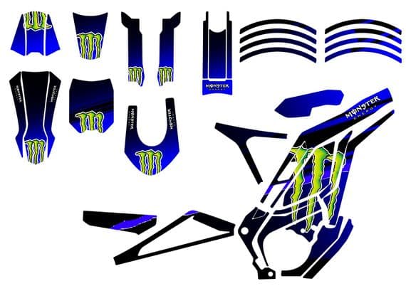 E-Ride Pro ss Graphics kit Eride pro Decals E Ride Pro SS wrap Eride ...