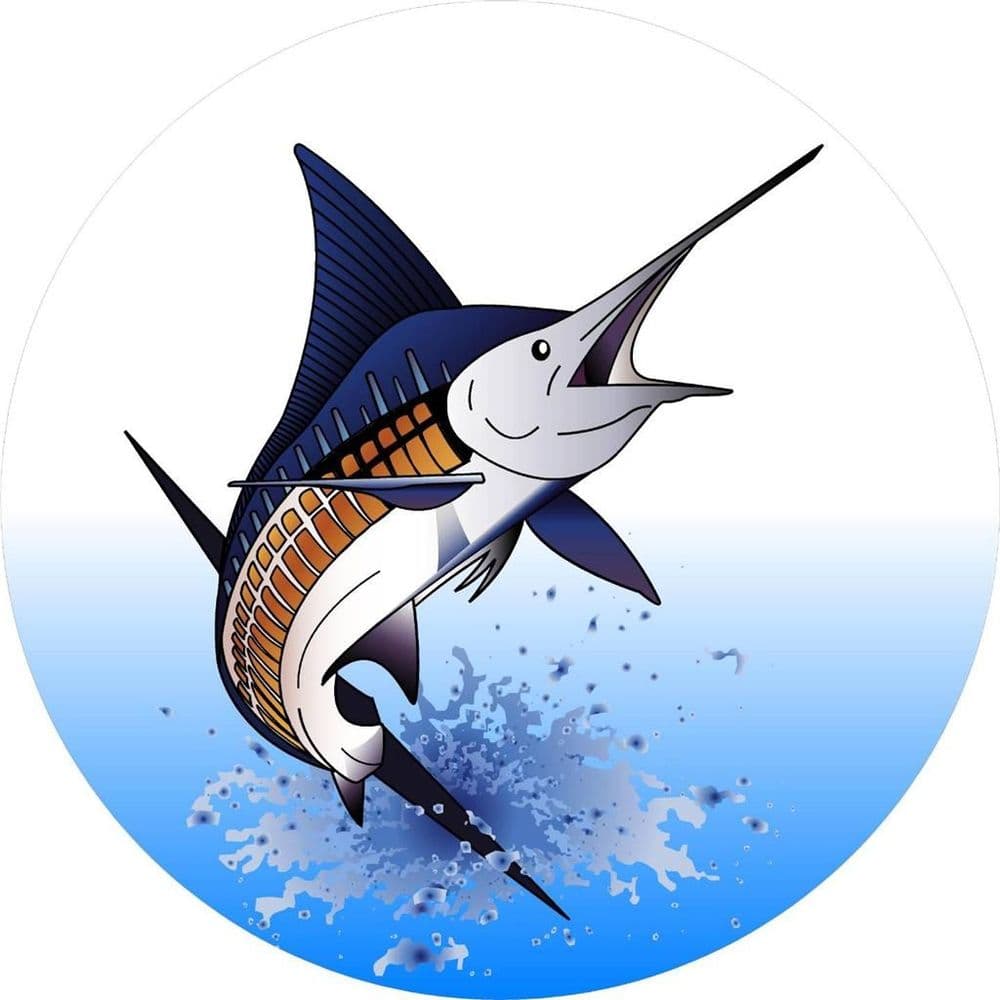 MARLIN 4x4 Spare Wheel Cover DECAL STICKER