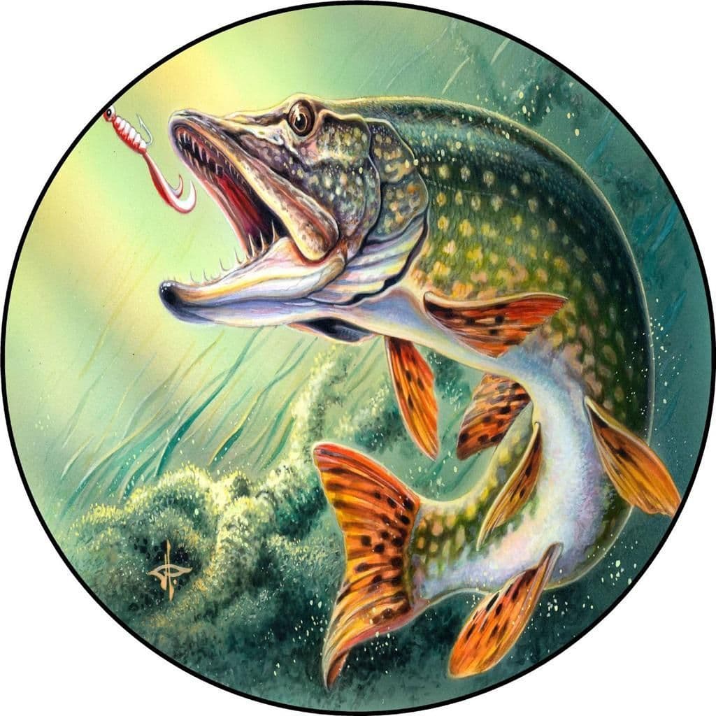 PIKE 4x4 Spare Wheel Cover DECAL STICKER