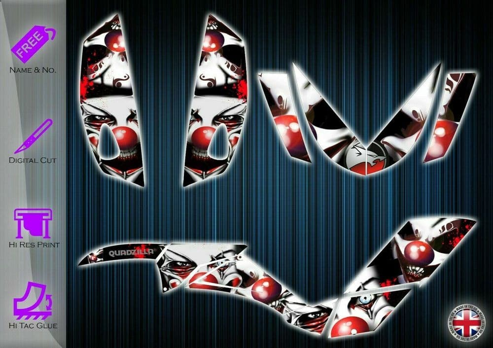 QUADZILLA 320 XLC 300 STICKERS - GRAPHICS KIT - 500 XLC DECALS ...