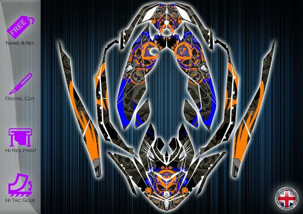 SEA DOO SPARK STICKER KIT - SEA-DOO GRAPHICS KIT - SEA DOO DECALS SEA ...