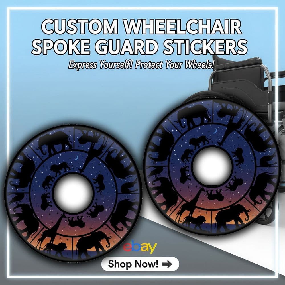Starry Safari Silhouette Spoke Guard wheel106