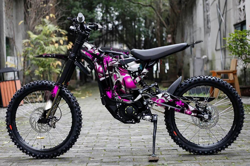 Sur-Ron Light Bee Graphics kit Surron Decals Surron wrap Surron Sticker ...