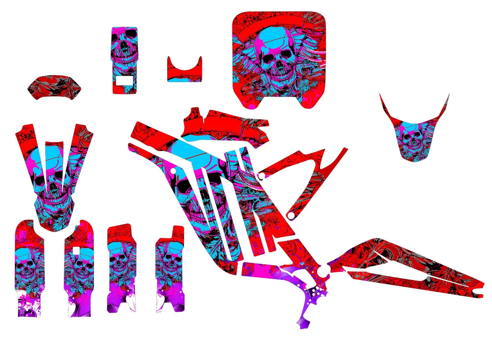 Sur-Ron Light Bee Graphics kit Surron Decals Surron wrap Surron Sticker ...