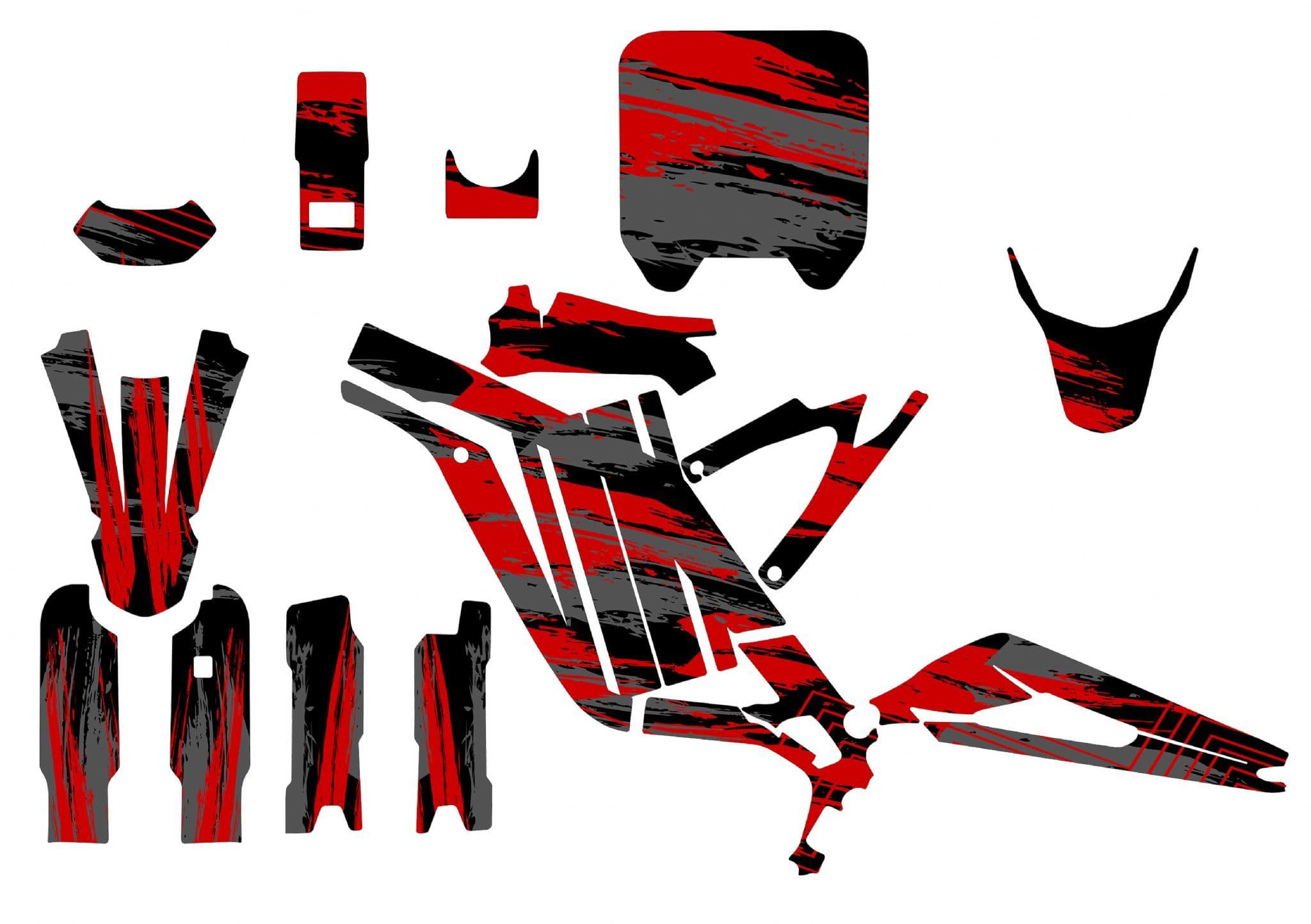 Sur-Ron Light Bee Graphics kit Surron Decals Surron wrap Surron Sticker ...