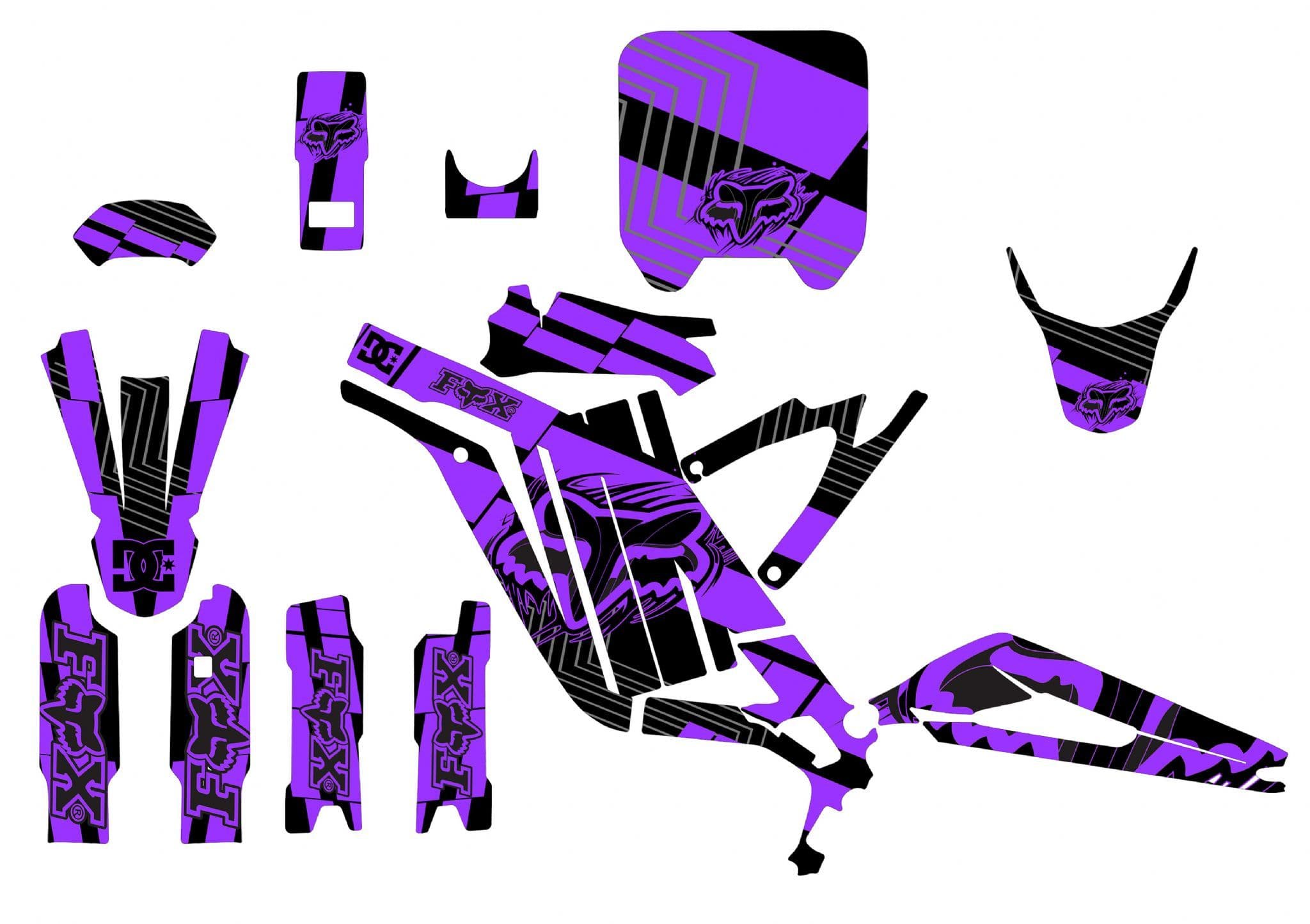 Sur-Ron Light Bee Graphics kit Surron Decals Surron wrap Surron Sticker ...