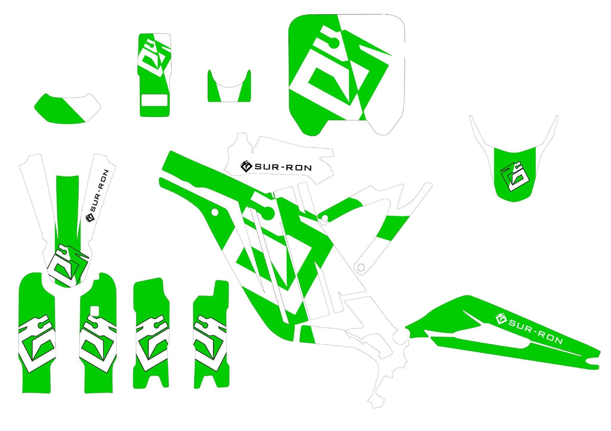 Sur-Ron Light Bee Graphics kit Surron Decals Surron wrap Surron Sticker ...