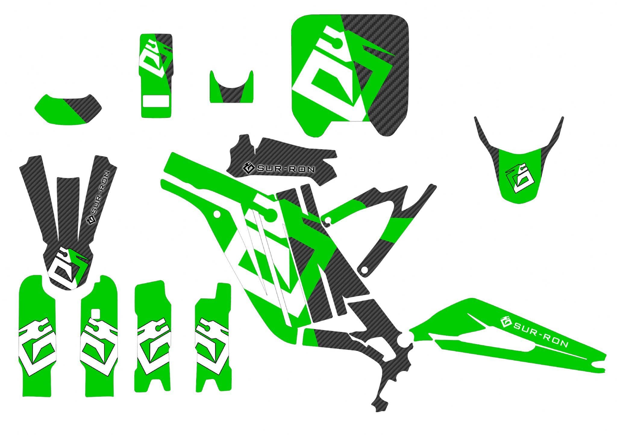 Sur-Ron Light Bee Graphics kit Surron Decals Surron wrap Surron Sticker ...