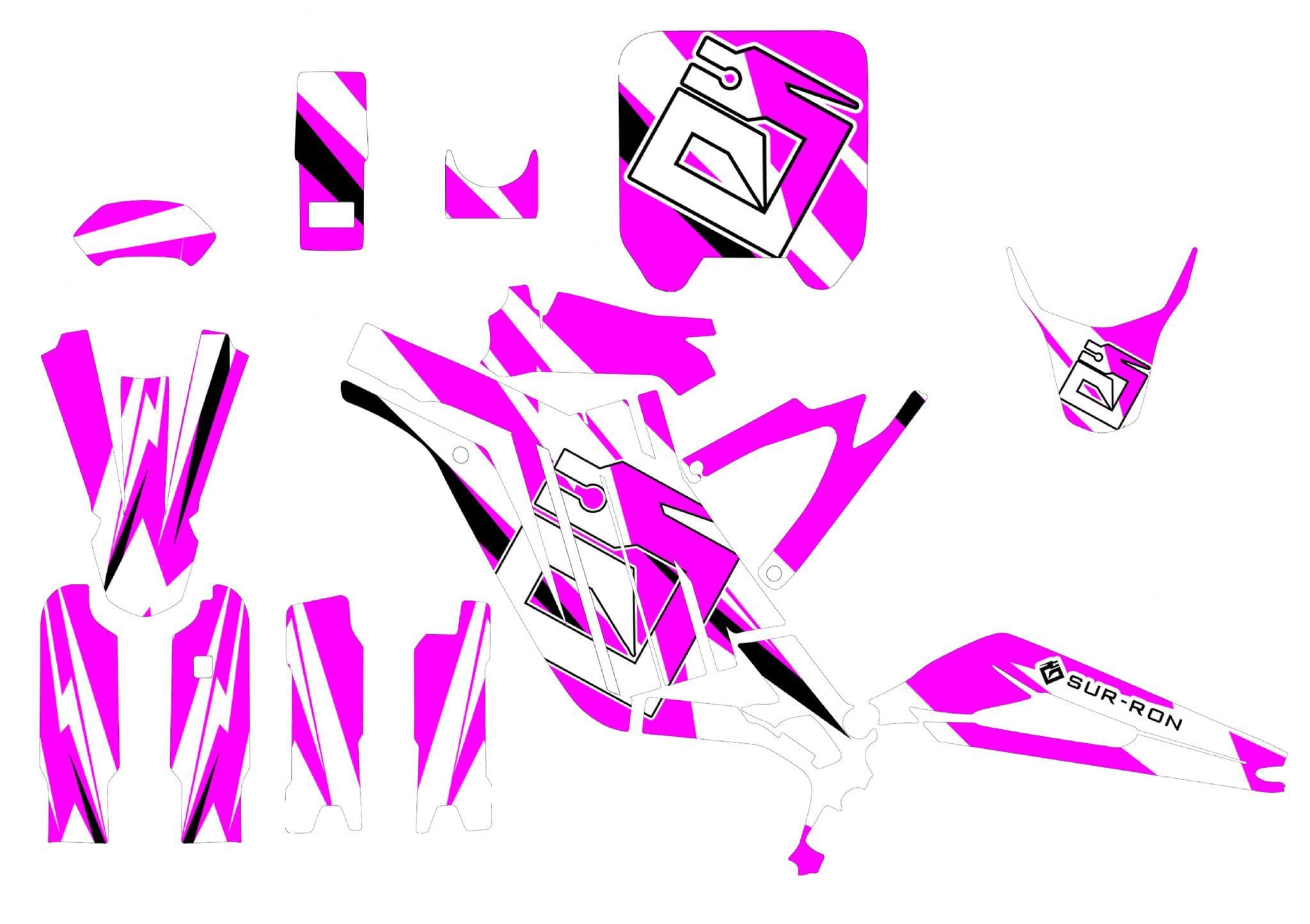 Sur-Ron Light Bee Graphics kit Surron Decals Surron wrap Surron Sticker ...