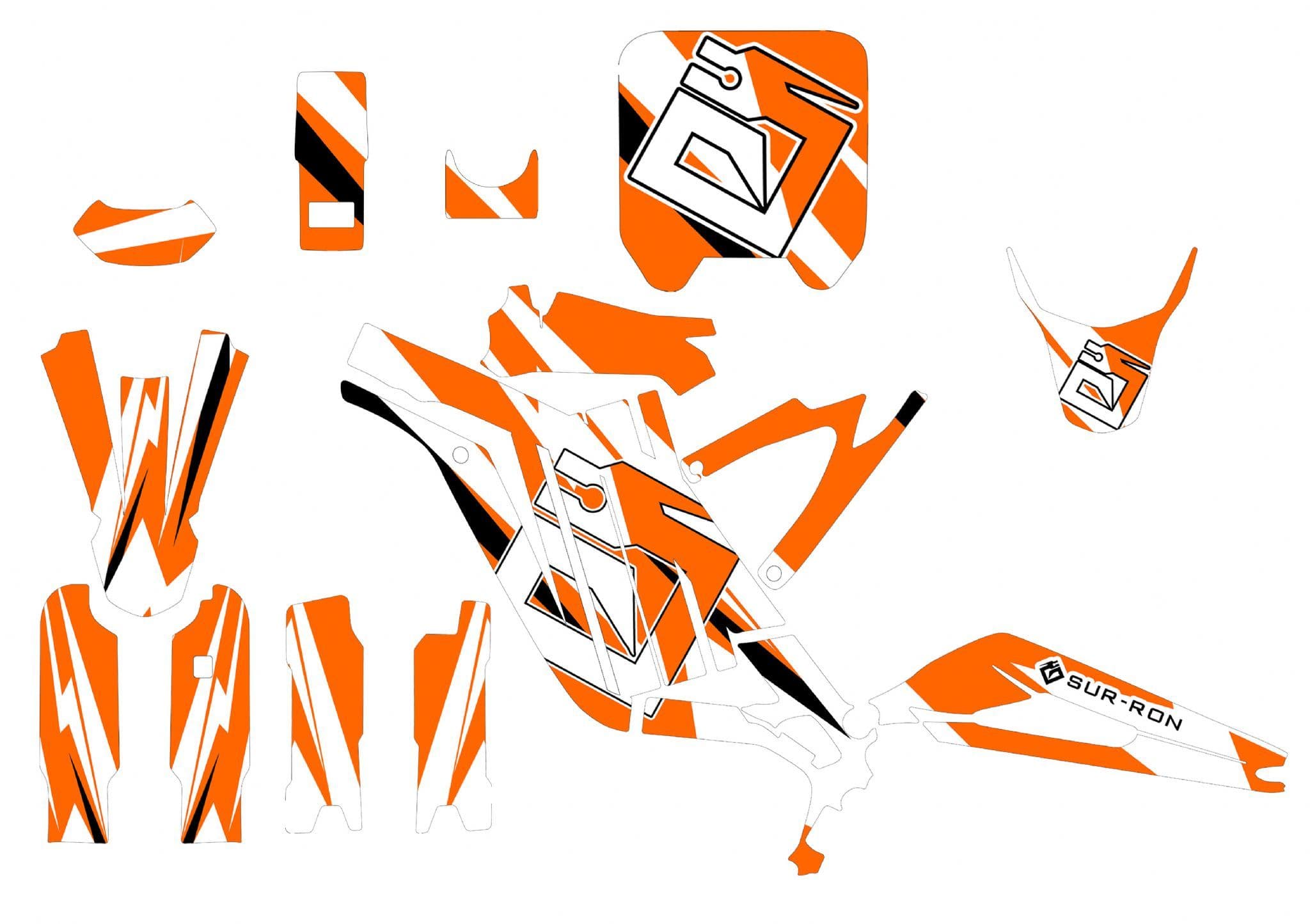 Sur-Ron Light Bee Graphics kit Surron Decals Surron wrap Surron Sticker ...