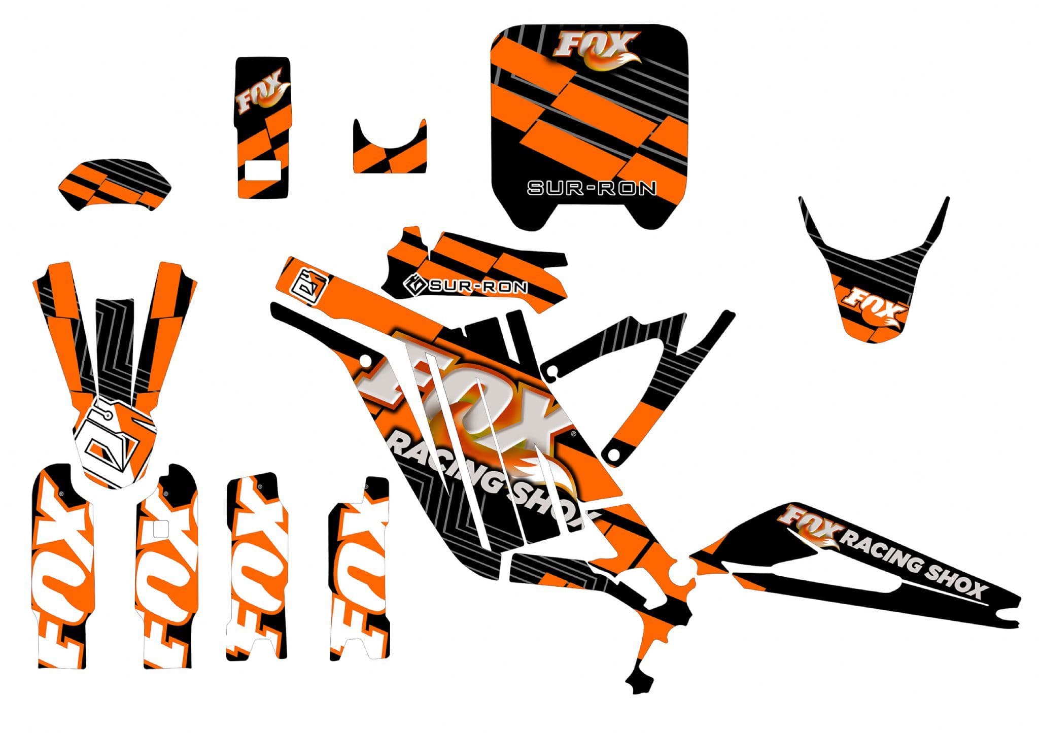 Sur-Ron Light Bee Graphics kit Surron Decals Surron wrap Surron Sticker ...
