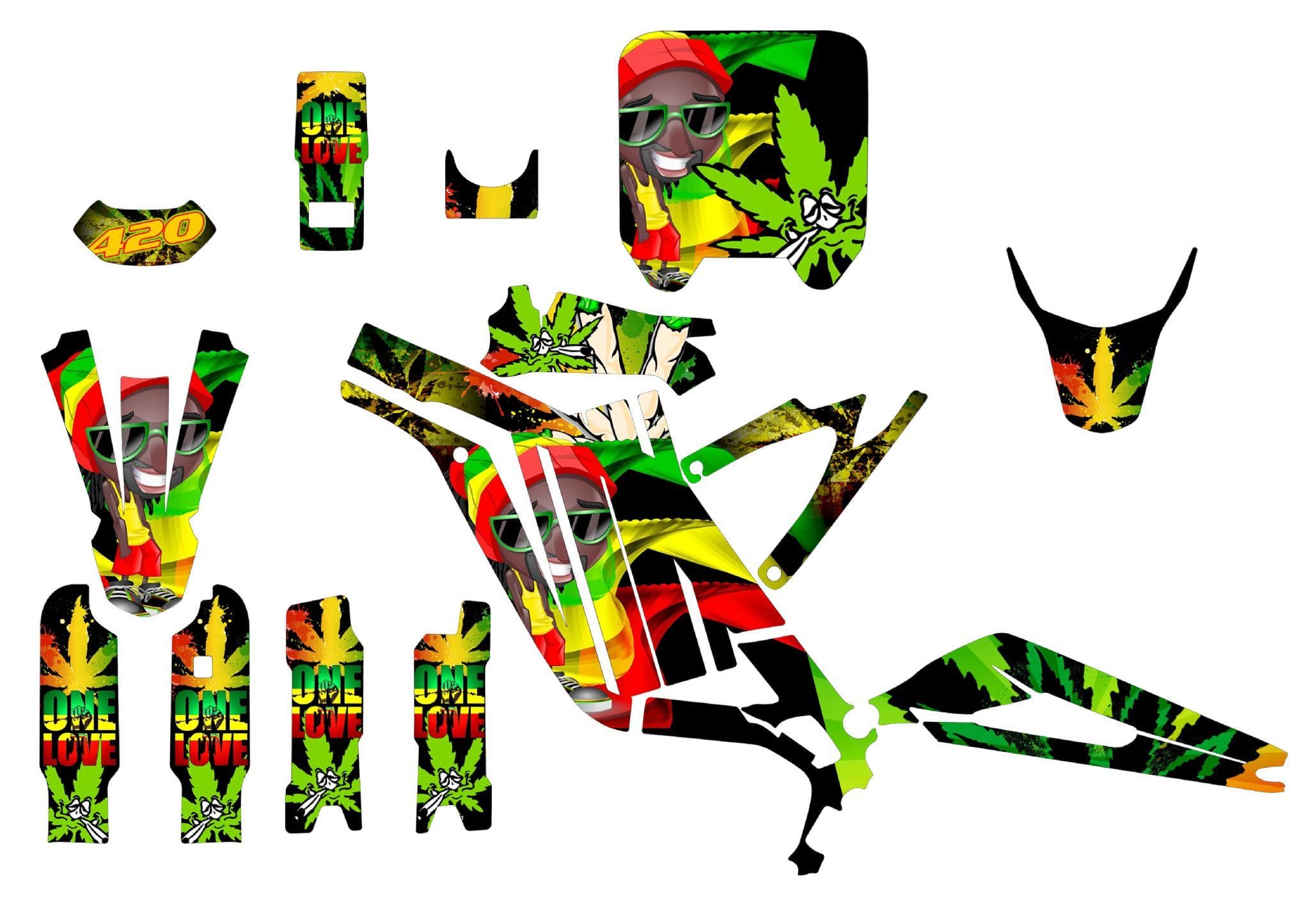 Sur-Ron Light Bee Graphics kit Surron Decals Surron wrap Surron Sticker ...