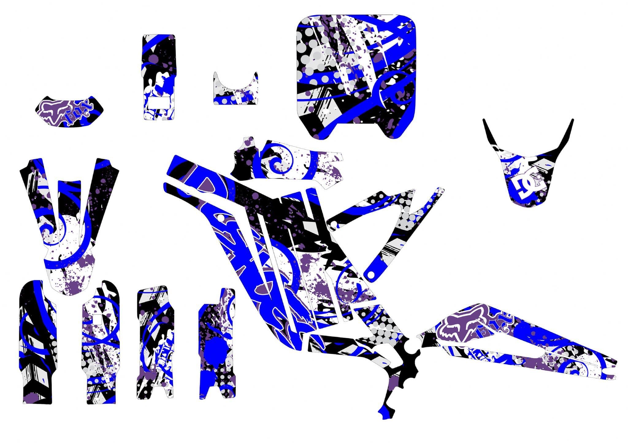 Sur-Ron Light Bee Graphics kit Surron Decals Surron wrap Surron Sticker ...