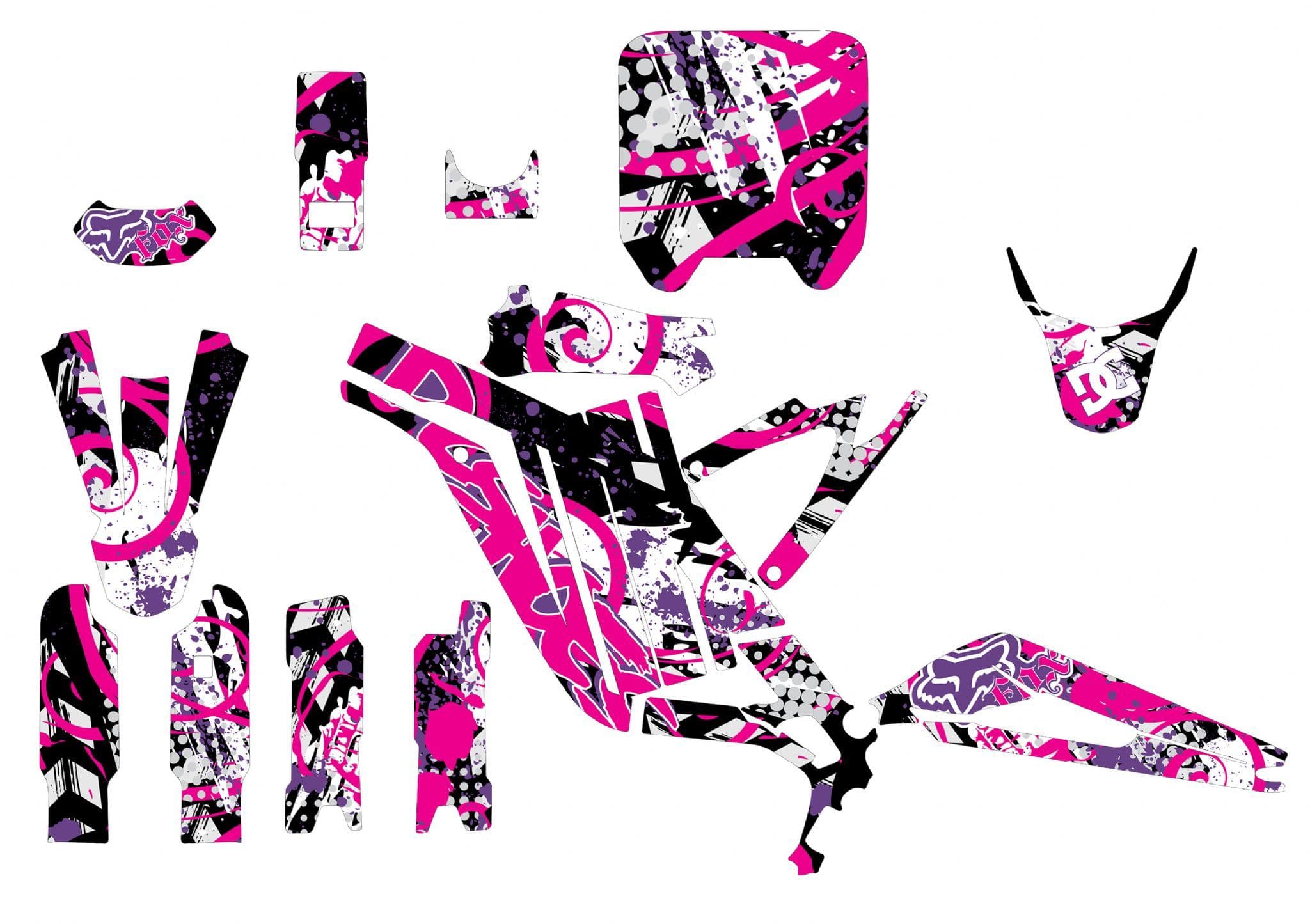 Sur-Ron Light Bee Graphics kit Surron Decals Surron wrap Surron Sticker ...