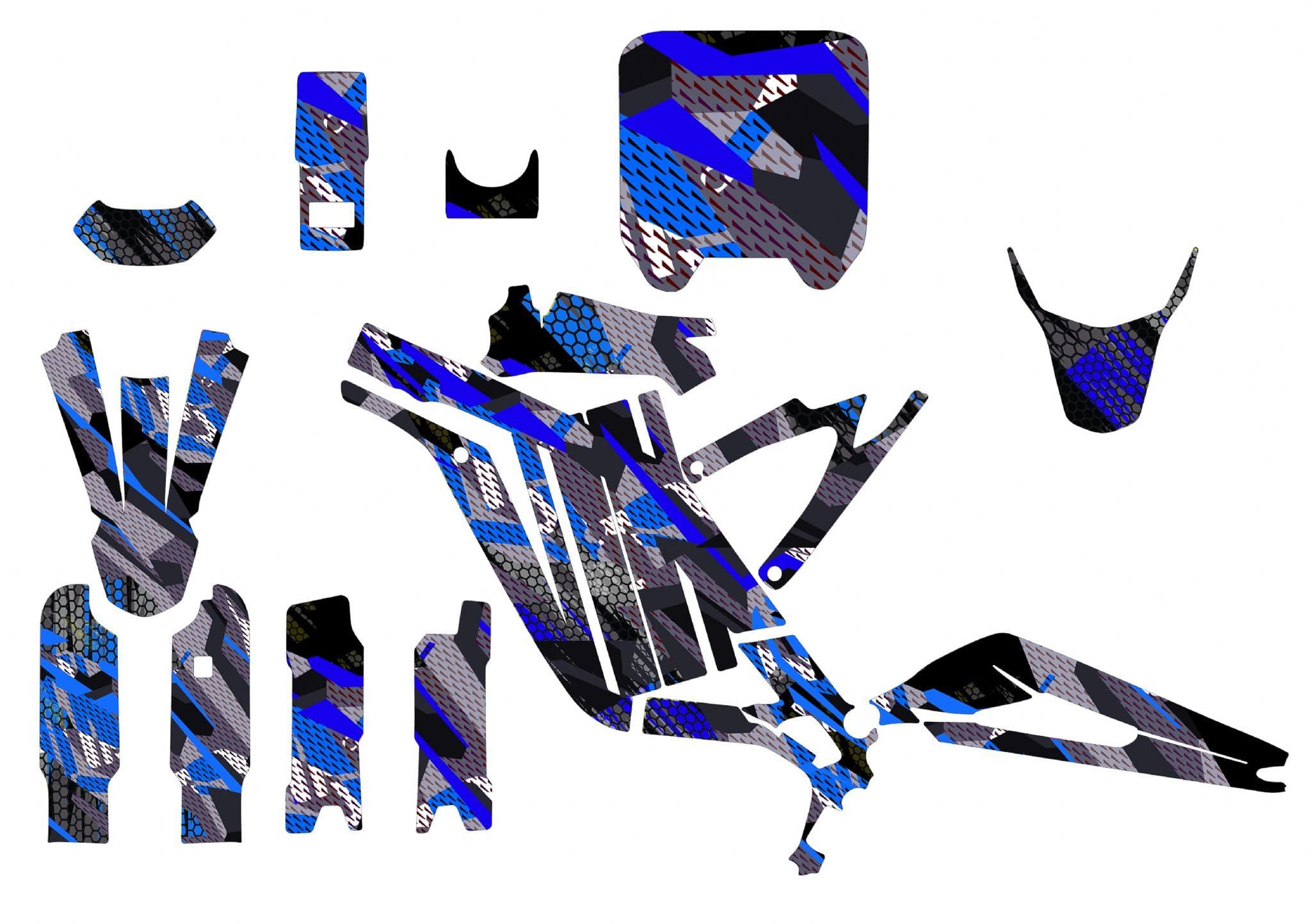 Sur-Ron Light Bee Graphics kit Surron Decals Surron wrap Surron Sticker ...