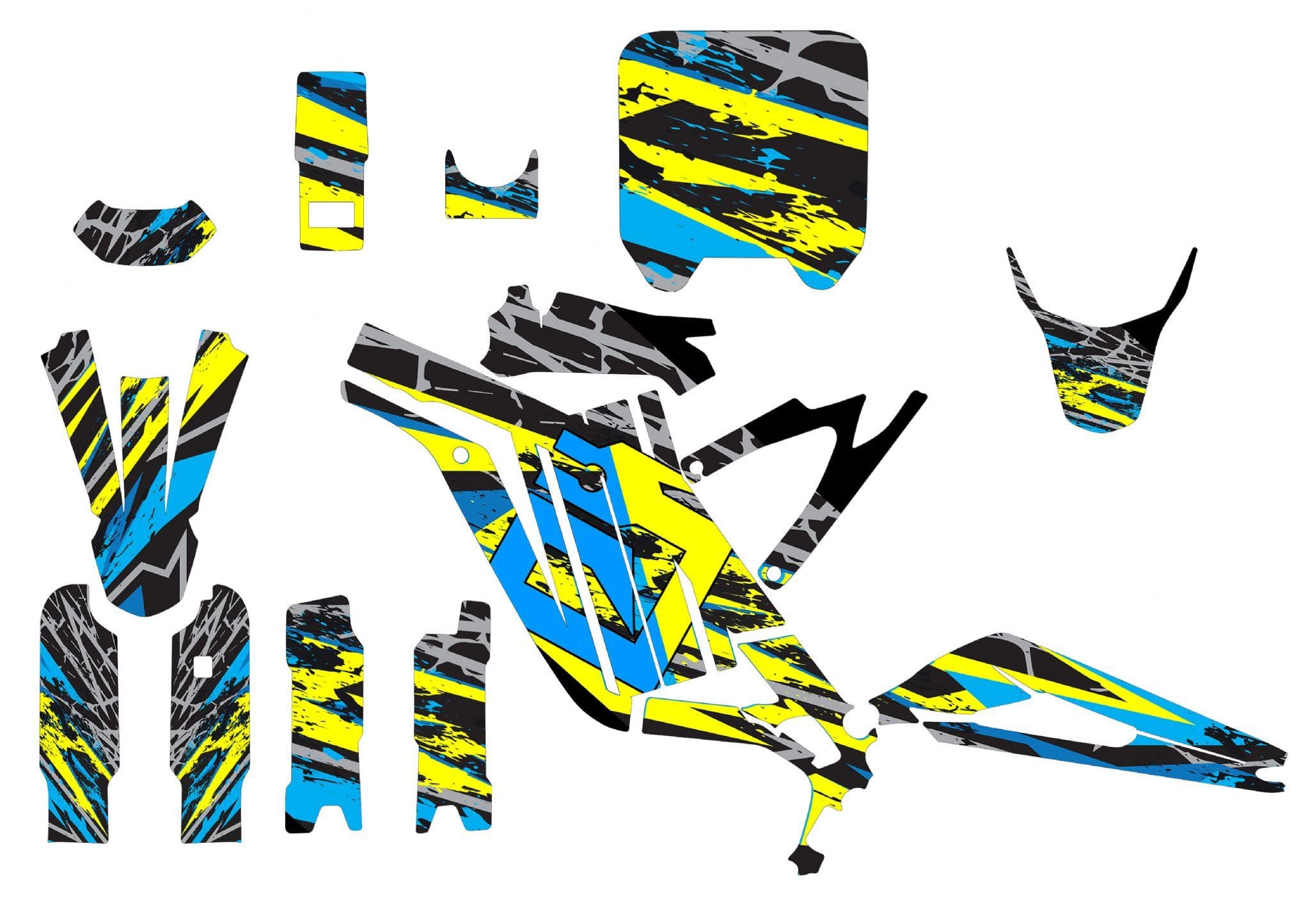 Sur-Ron Light Bee Graphics kit Surron Decals Surron wrap Surron Sticker ...