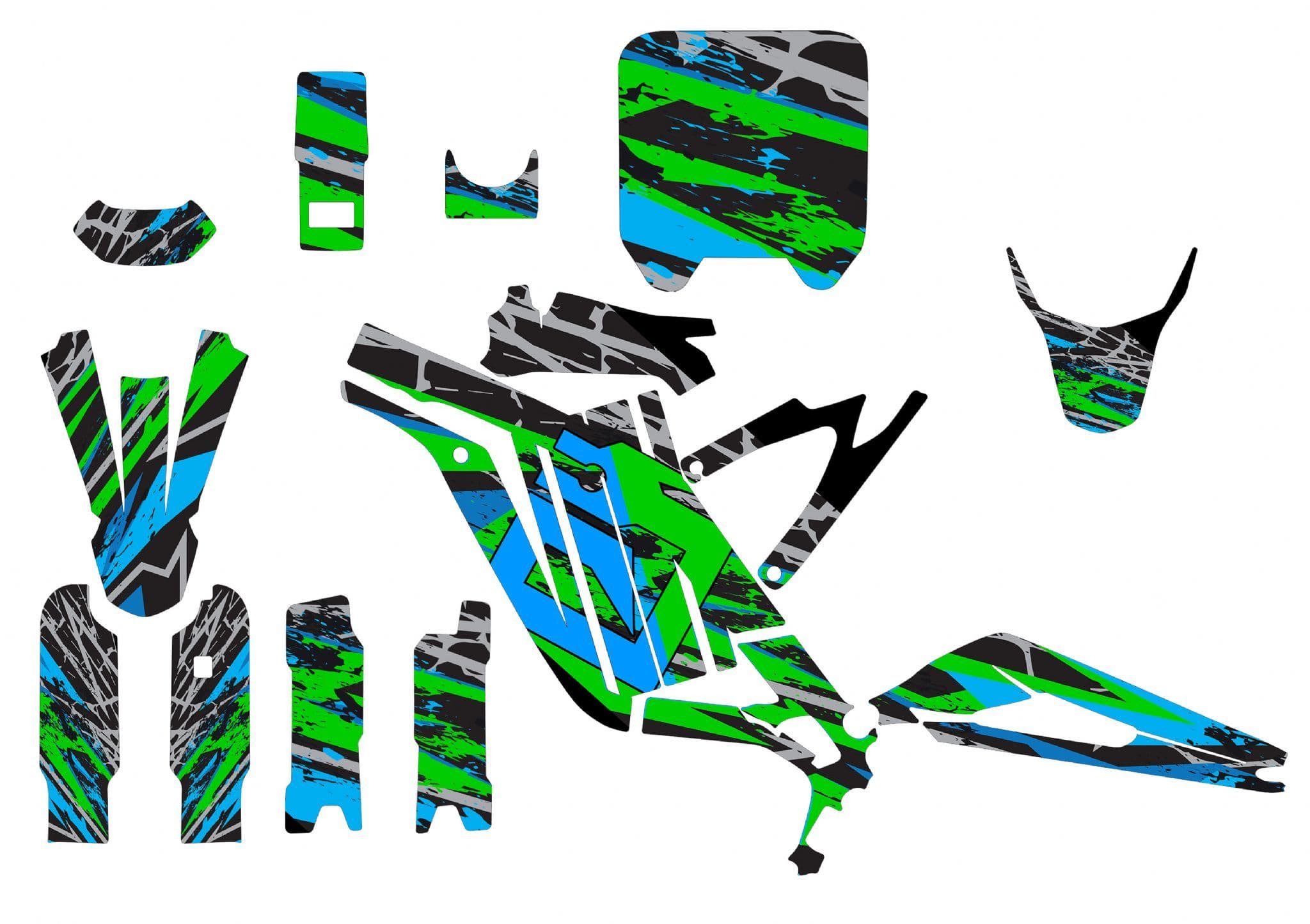 Sur-Ron Light Bee Graphics kit Surron Decals Surron wrap Surron Sticker ...