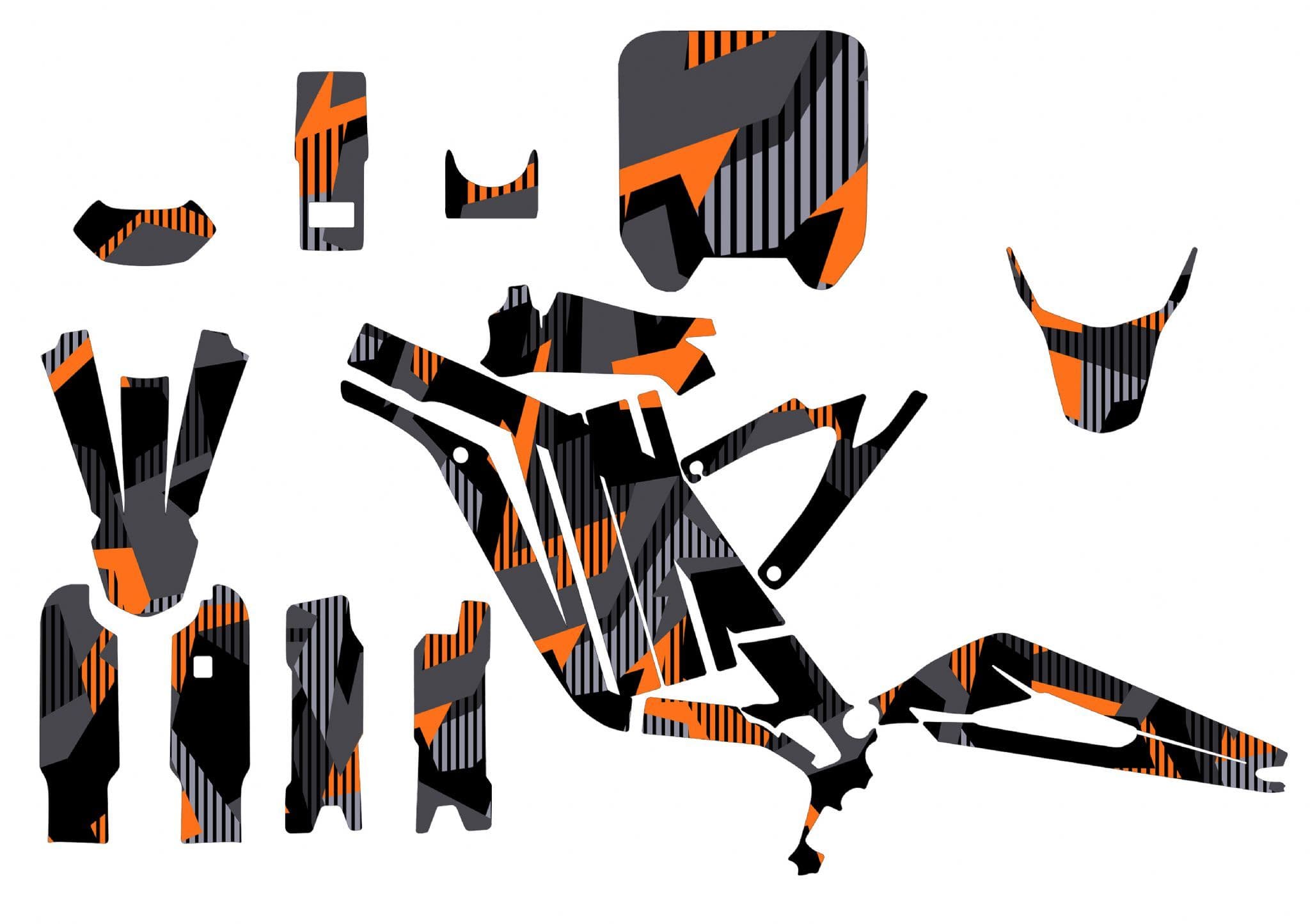 Sur-Ron Light Bee Graphics kit Surron Decals Surron wrap Surron Sticker ...