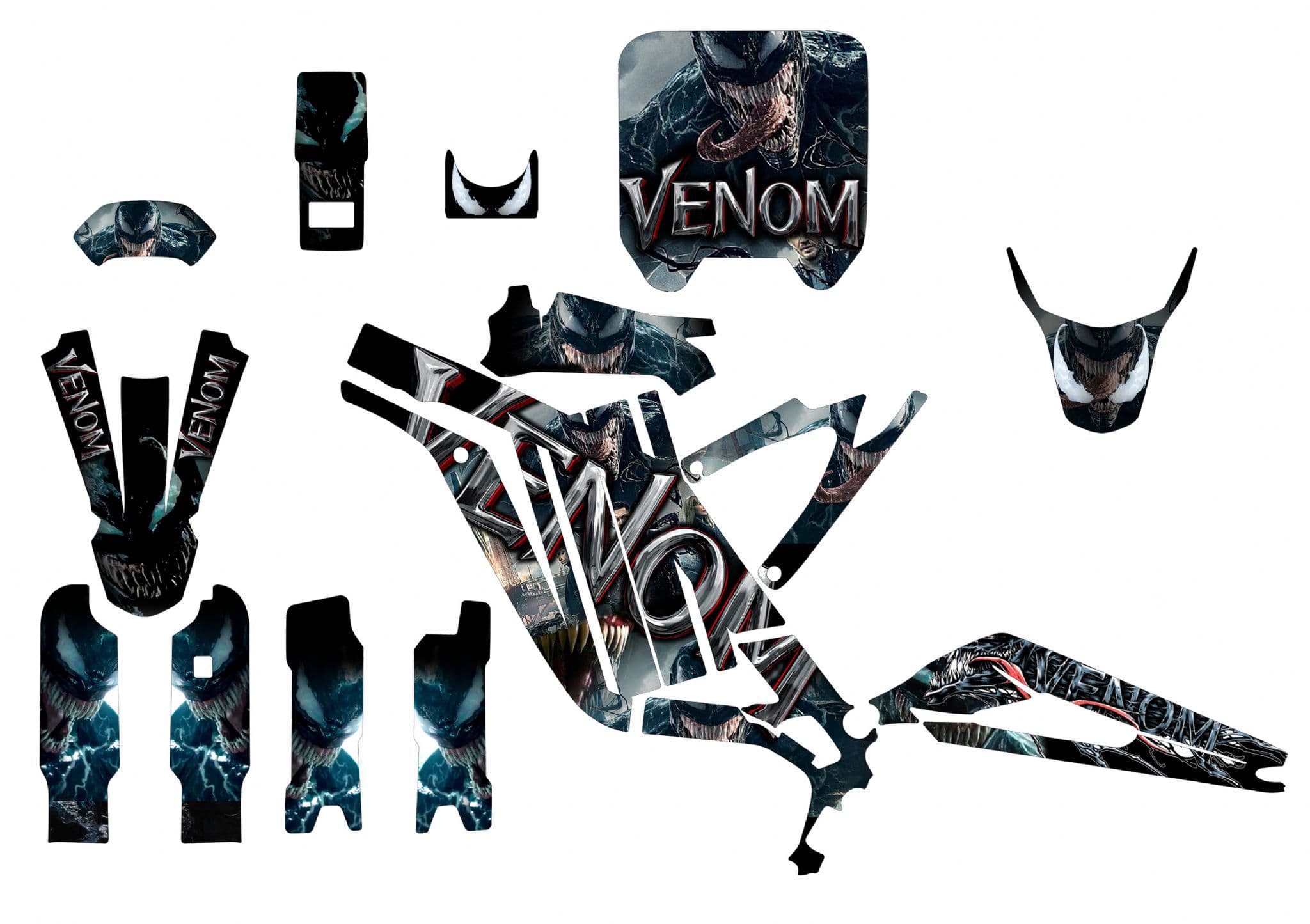 Sur-Ron Light Bee Graphics kit Surron Decals Surron wrap Surron Sticker ...