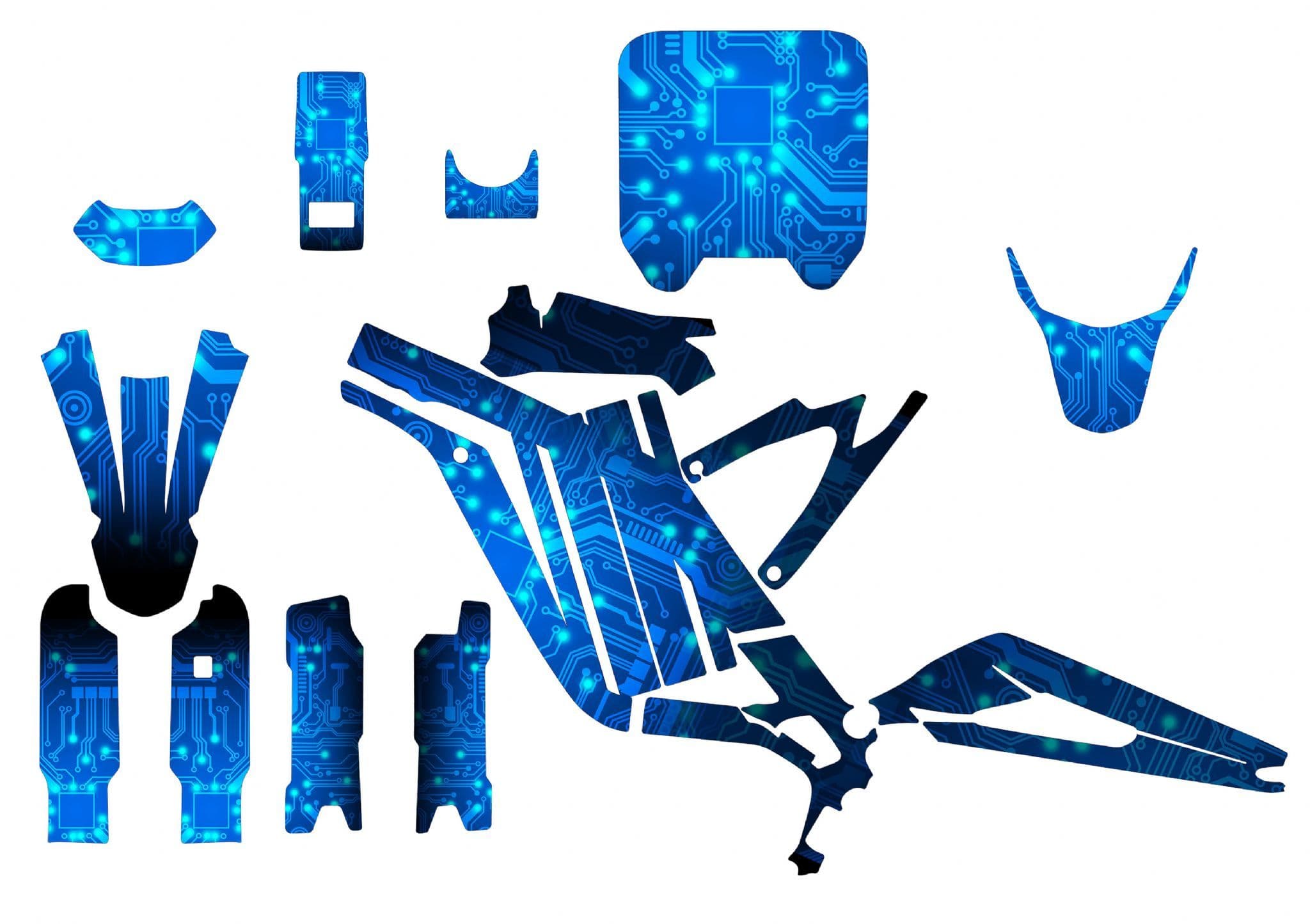 Sur-Ron Light Bee Graphics kit Surron Decals Surron wrap Surron Sticker ...