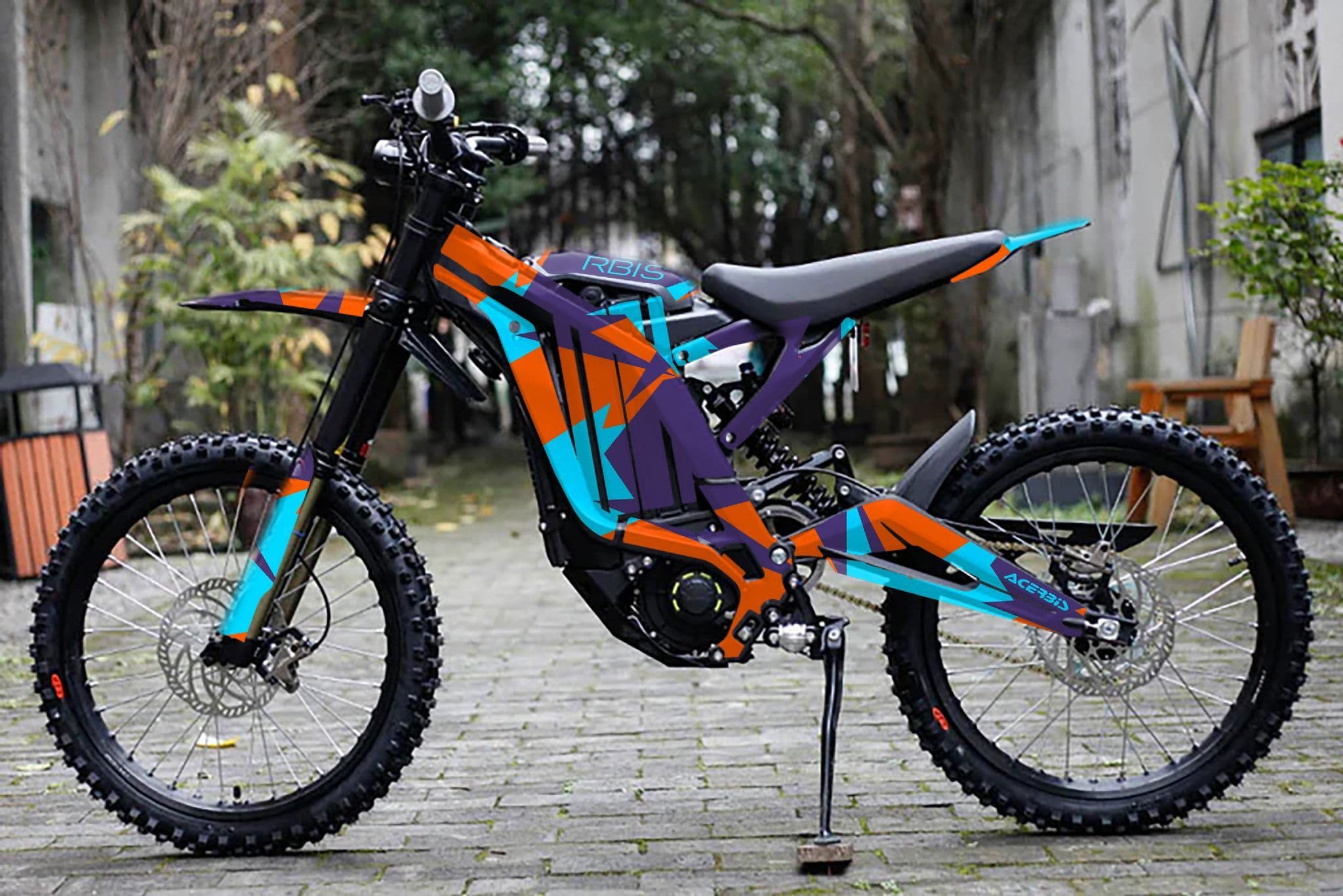 Sur-Ron Light Bee Graphics kit Surron Decals Surron wrap Surron Sticker ...