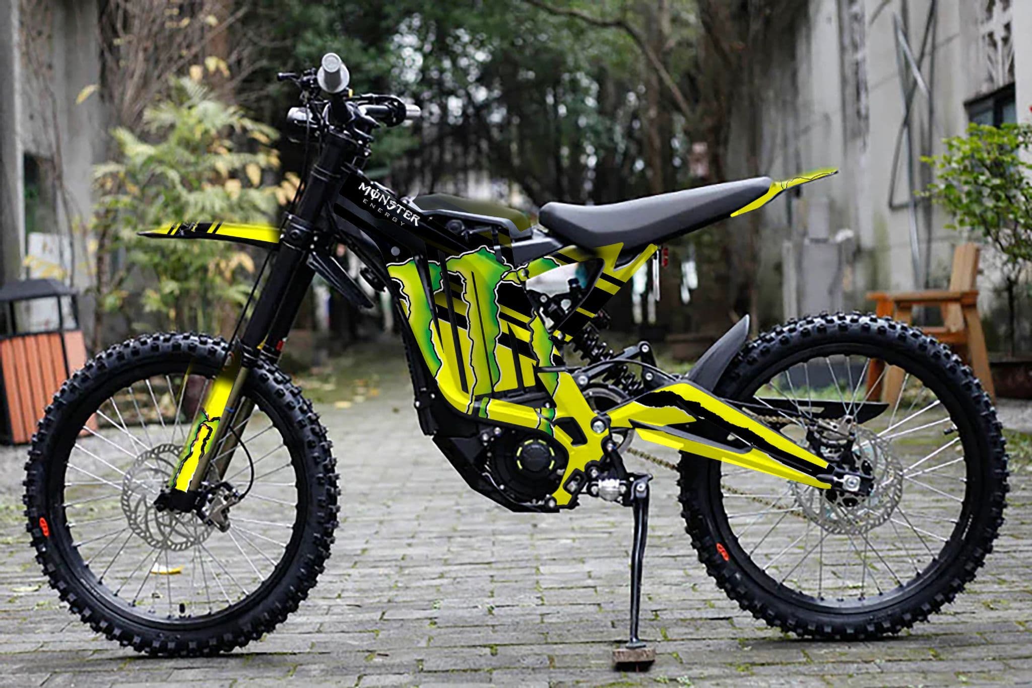 Sur-Ron Light Bee Graphics kit Surron Decals Surron wrap Surron Sticker ...