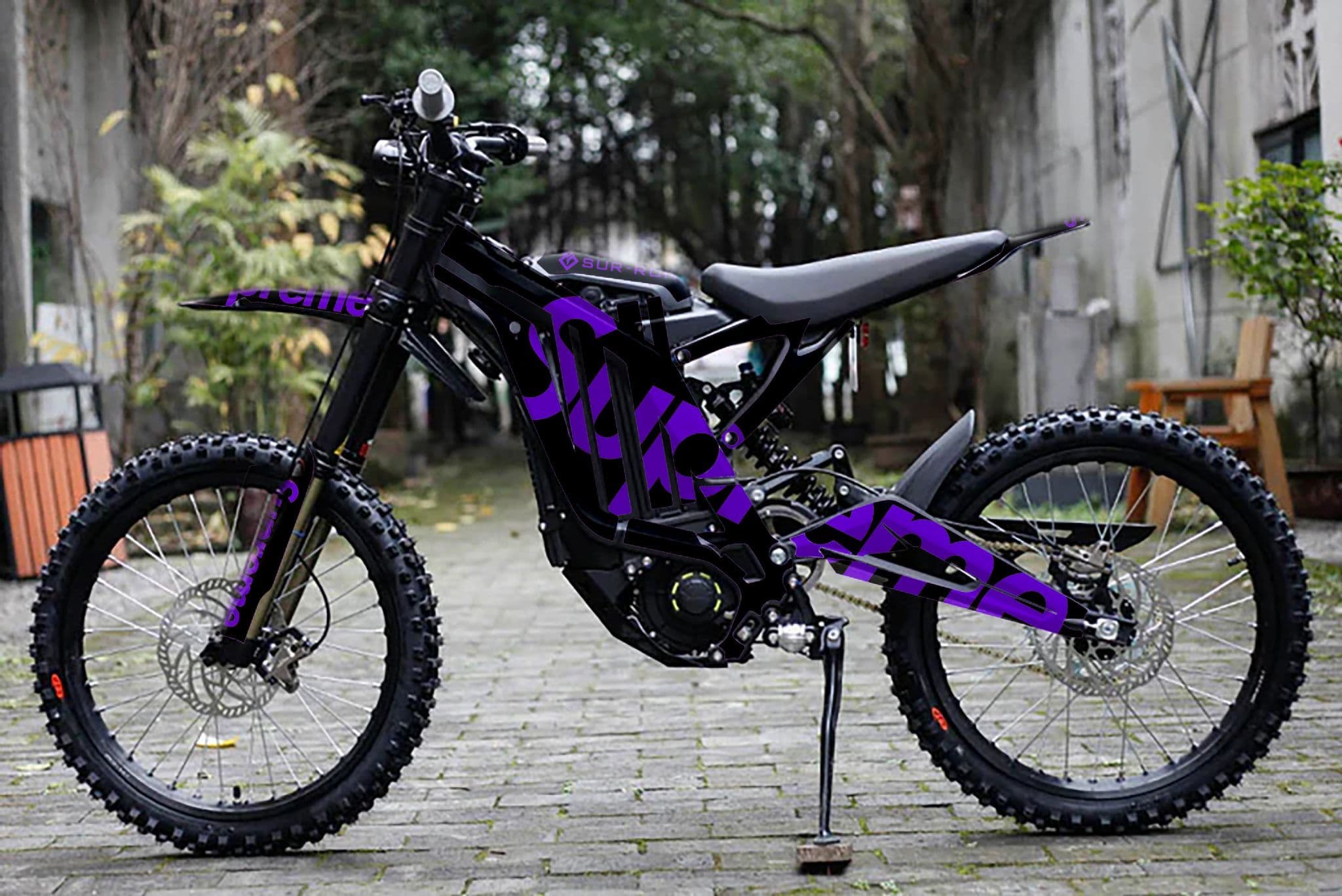 Sur-Ron Light Bee Graphics kit Surron Decals Surron wrap Surron Sticker ...