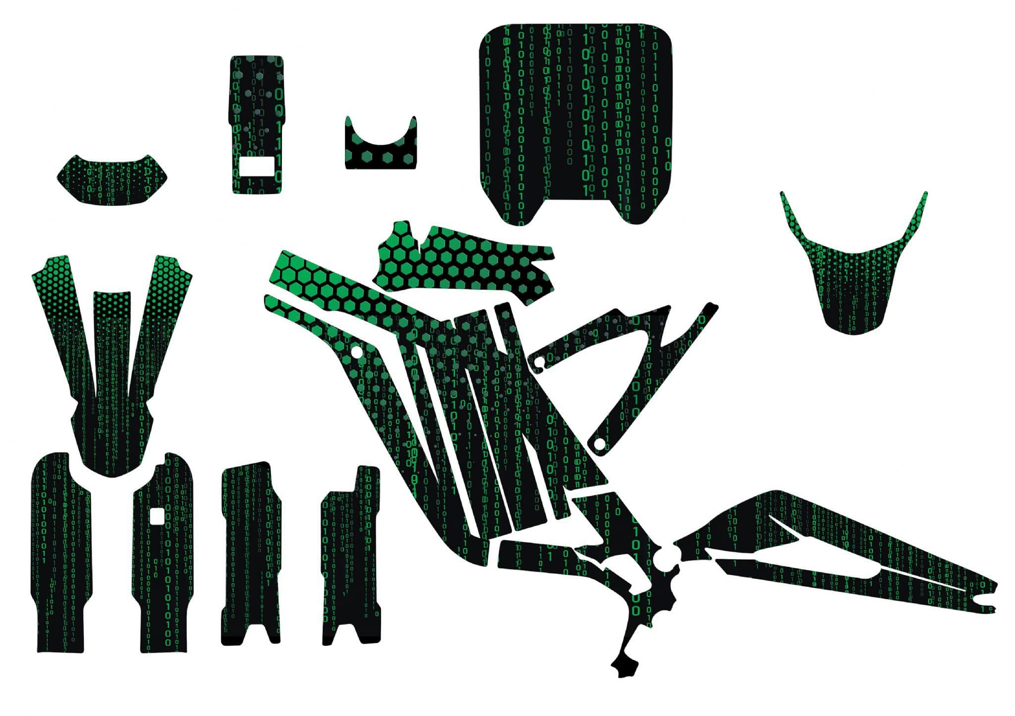 Sur-Ron Light Bee Graphics kit Surron Decals Surron wrap Surron Sticker ...