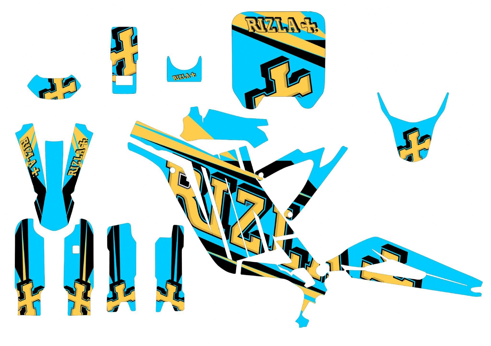 Sur-Ron Light Bee Graphics kit Surron Decals Surron wrap Surron Sticker ...