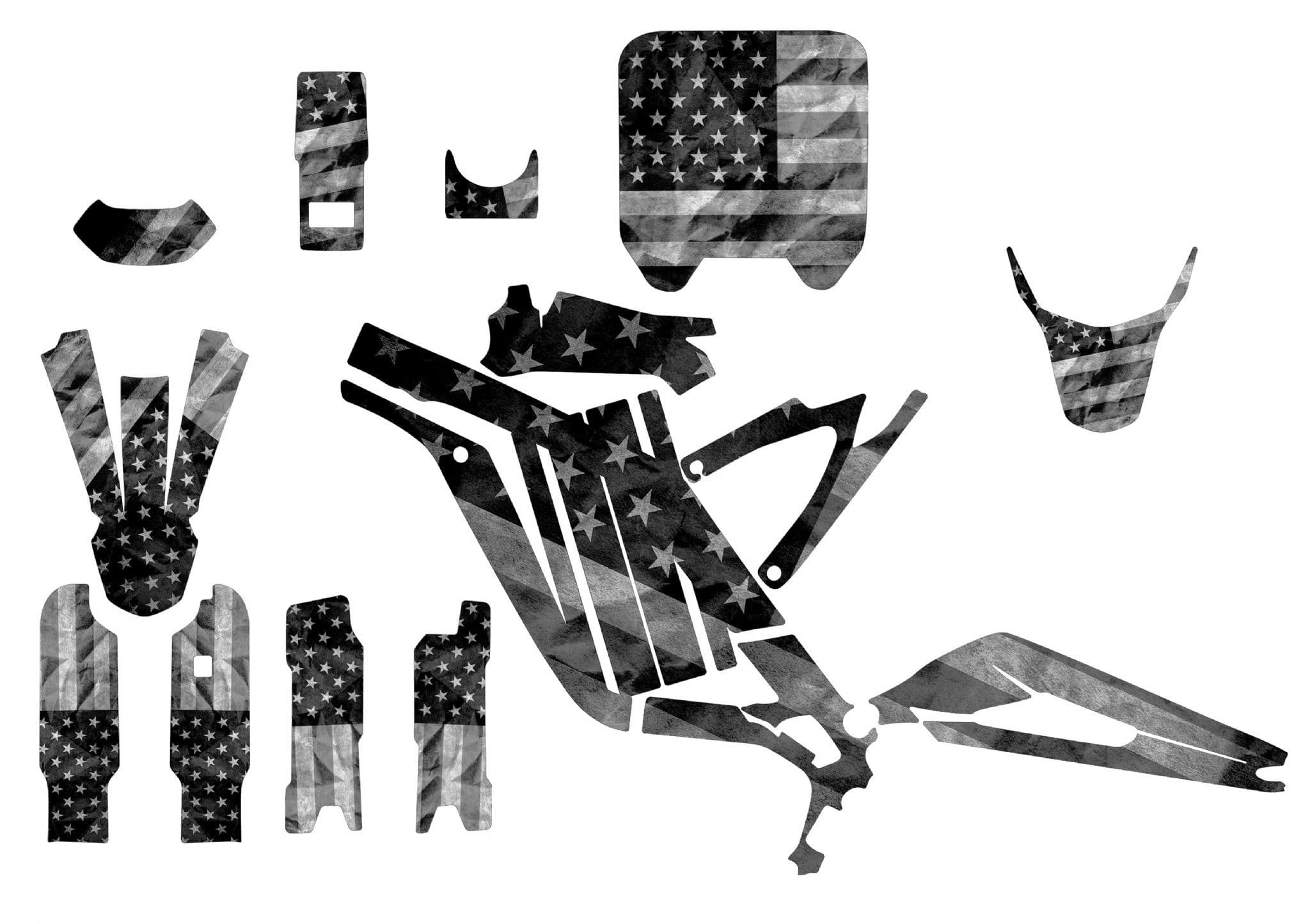 Sur-Ron Light Bee Graphics kit Surron Decals Surron wrap Surron Sticker ...