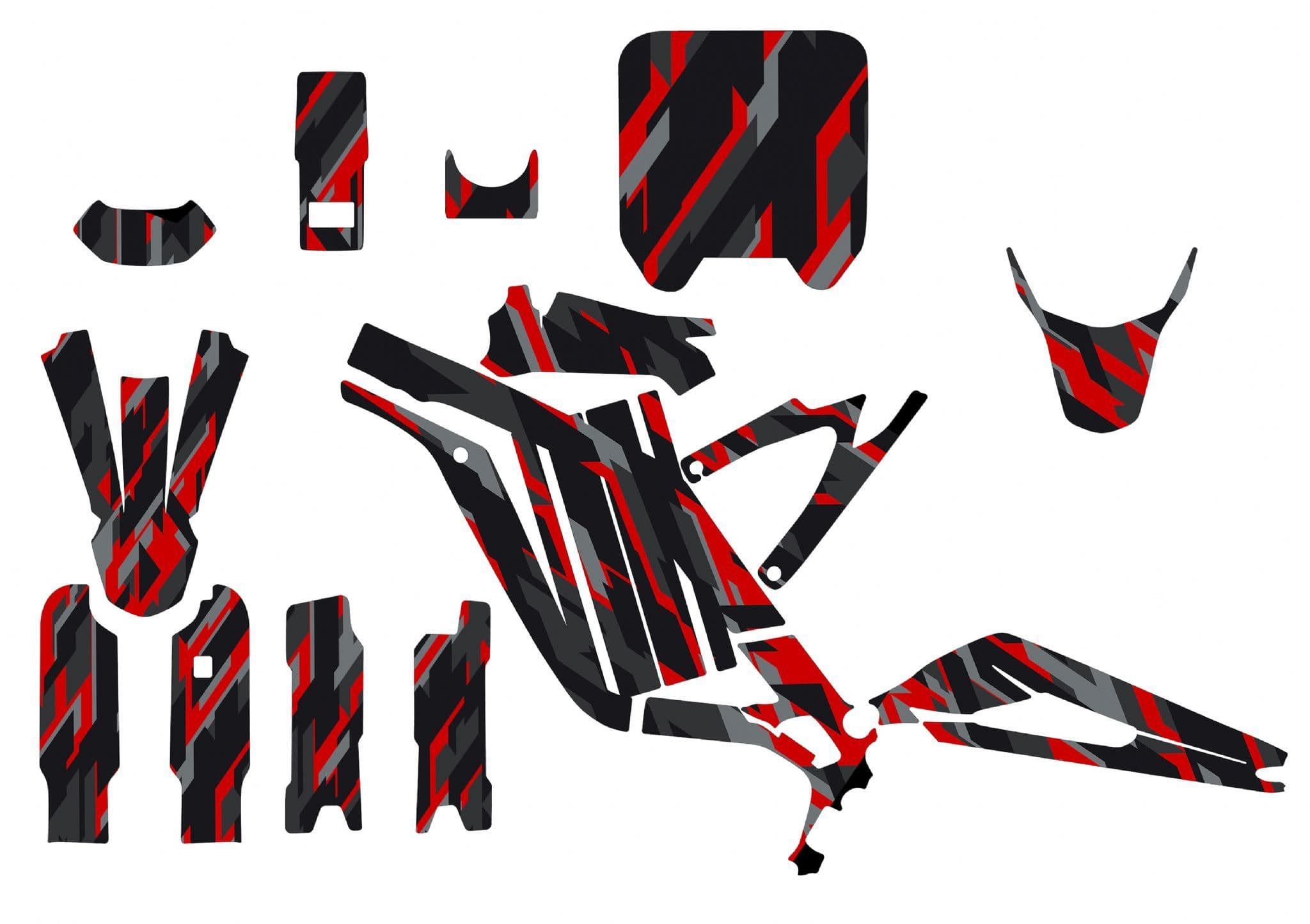 Sur-Ron Light Bee Graphics kit Surron Decals Surron wrap Surron Sticker ...