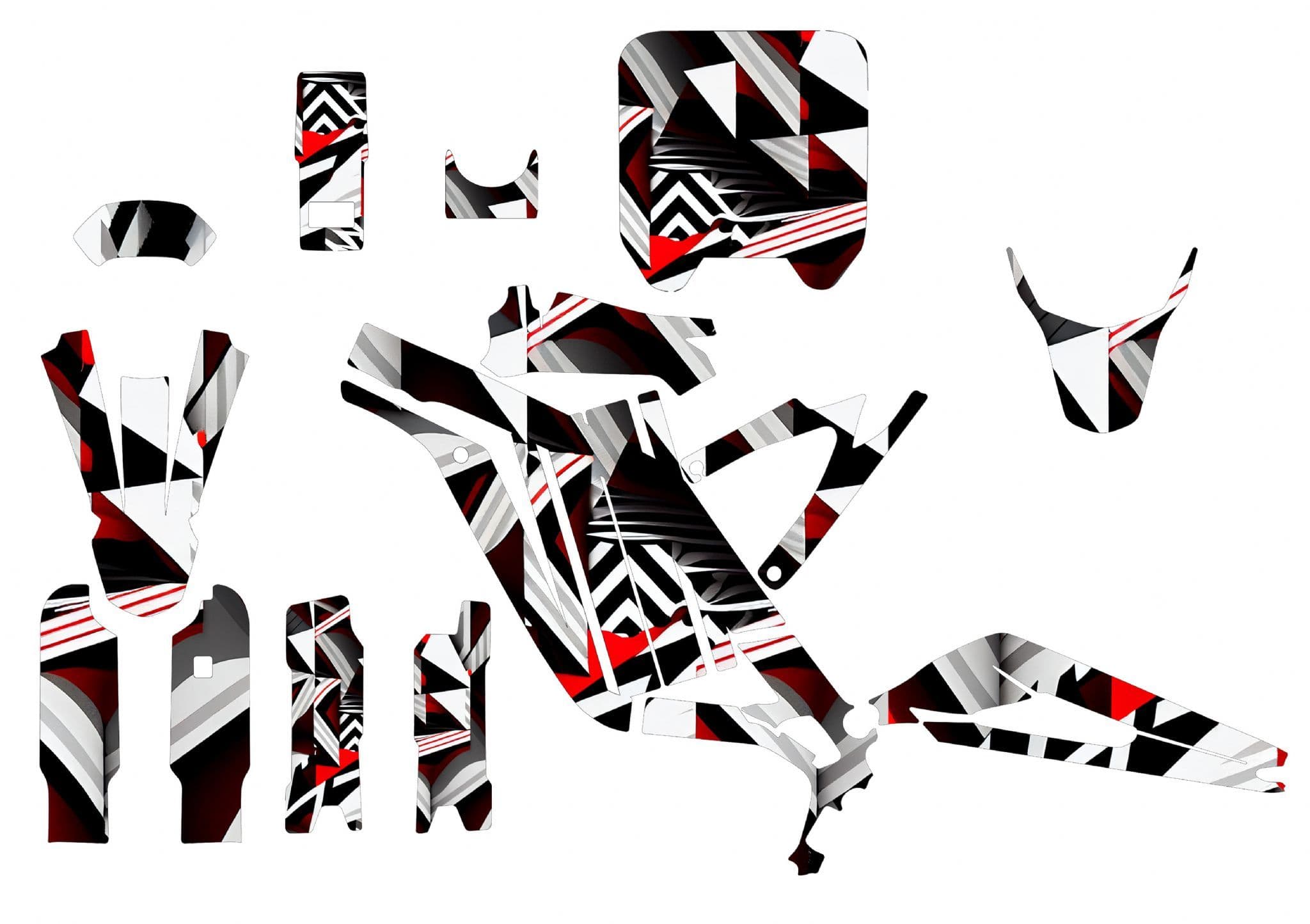 Sur-Ron Light Bee Graphics kit Surron Decals Surron wrap Surron Sticker ...