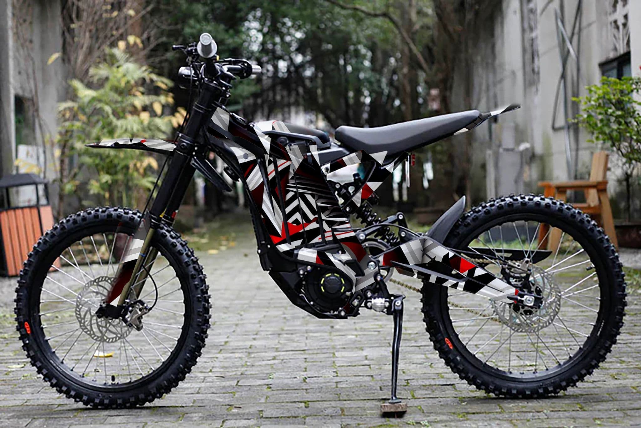 Sur-Ron Light Bee Graphics kit Surron Decals Surron wrap Surron Sticker ...