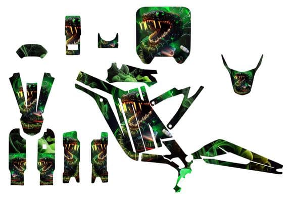 Sur-Ron Light Bee Graphics kit Surron Decals Surron wrap Surron Sticker ...