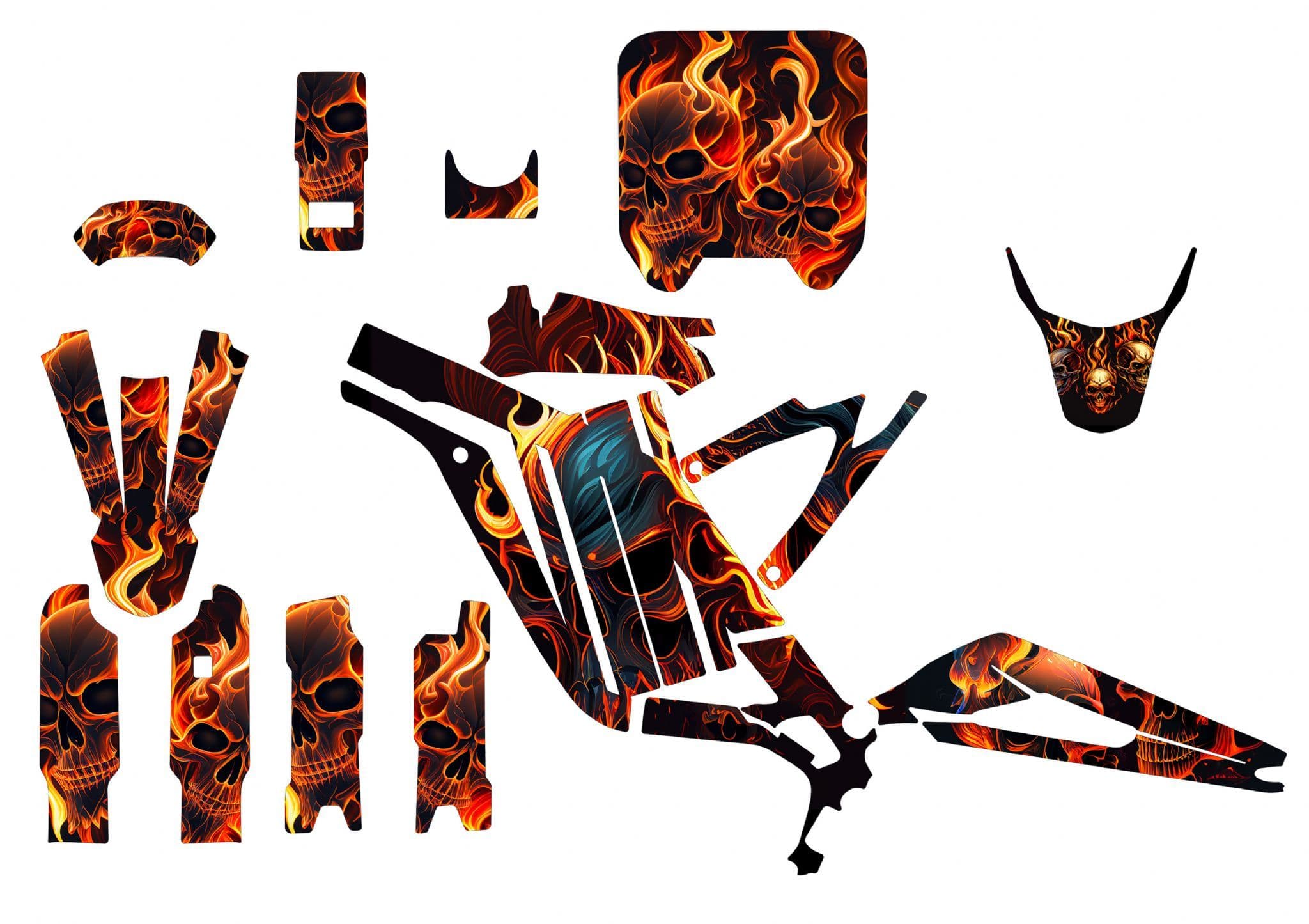 Sur-Ron Light Bee Graphics kit Surron Decals Surron wrap Surron Sticker ...