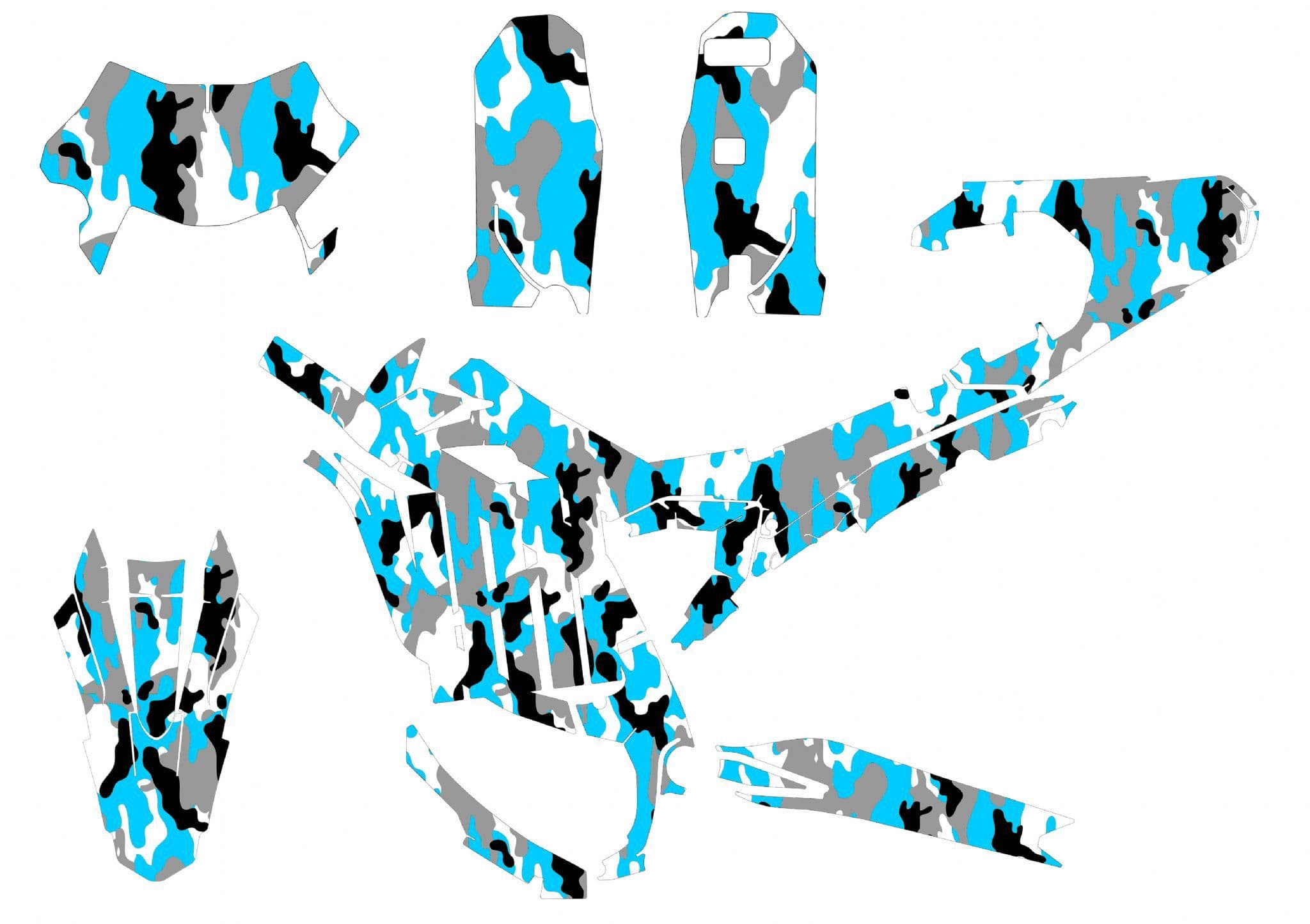 Sur-Ron Ultra Bee Graphics kit Surron Decals Surron wrap Surron Sticker ...