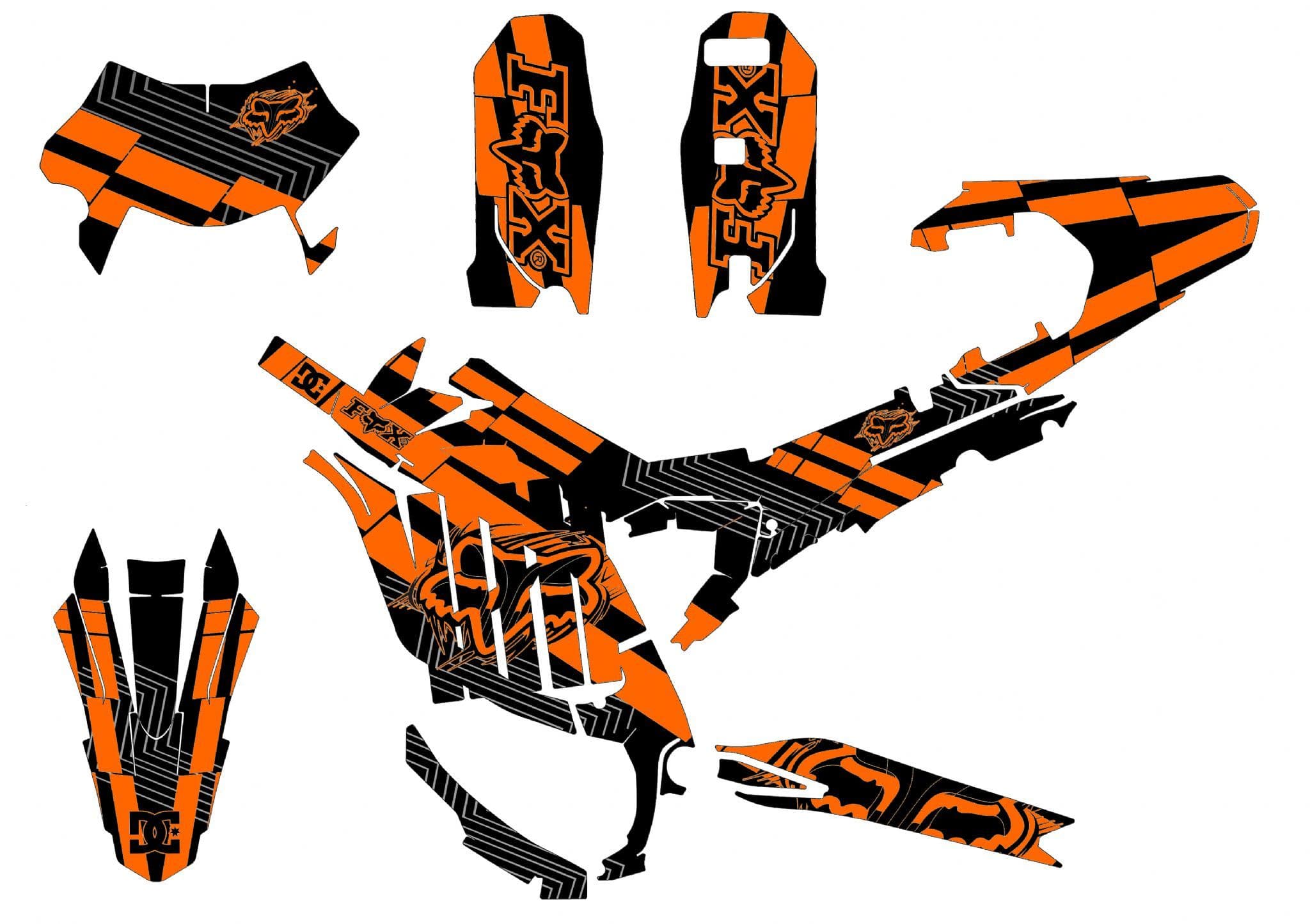 Sur-Ron Ultra Bee Graphics kit Surron Decals Surron wrap Surron Sticker ...