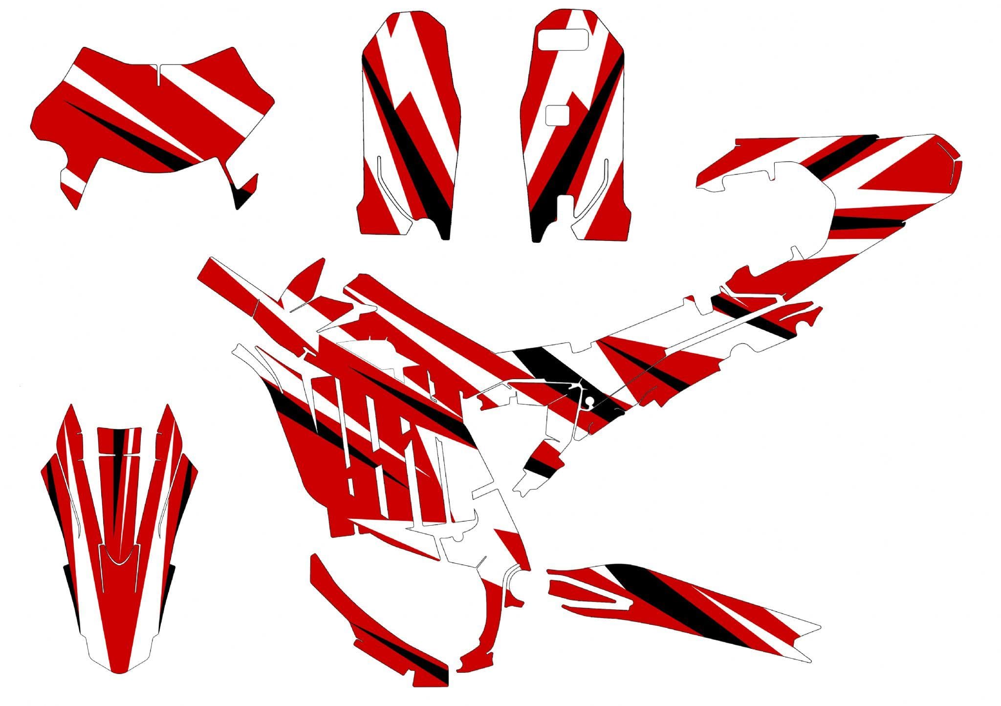 Sur-Ron Ultra Bee Graphics kit Surron Decals Surron wrap Surron Sticker ...