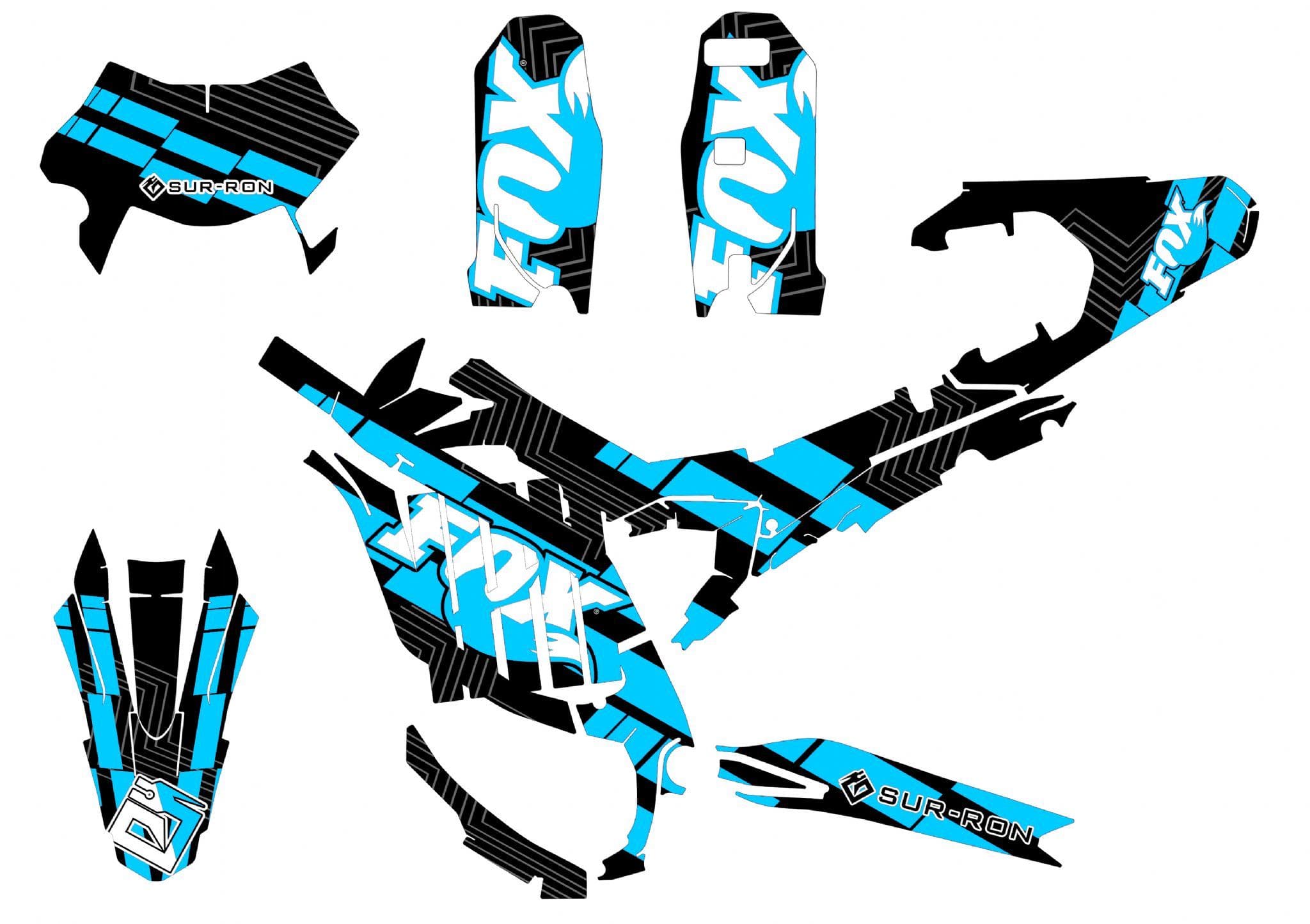 Sur-Ron Ultra Bee Graphics kit Surron Decals Surron wrap Surron Sticker ...