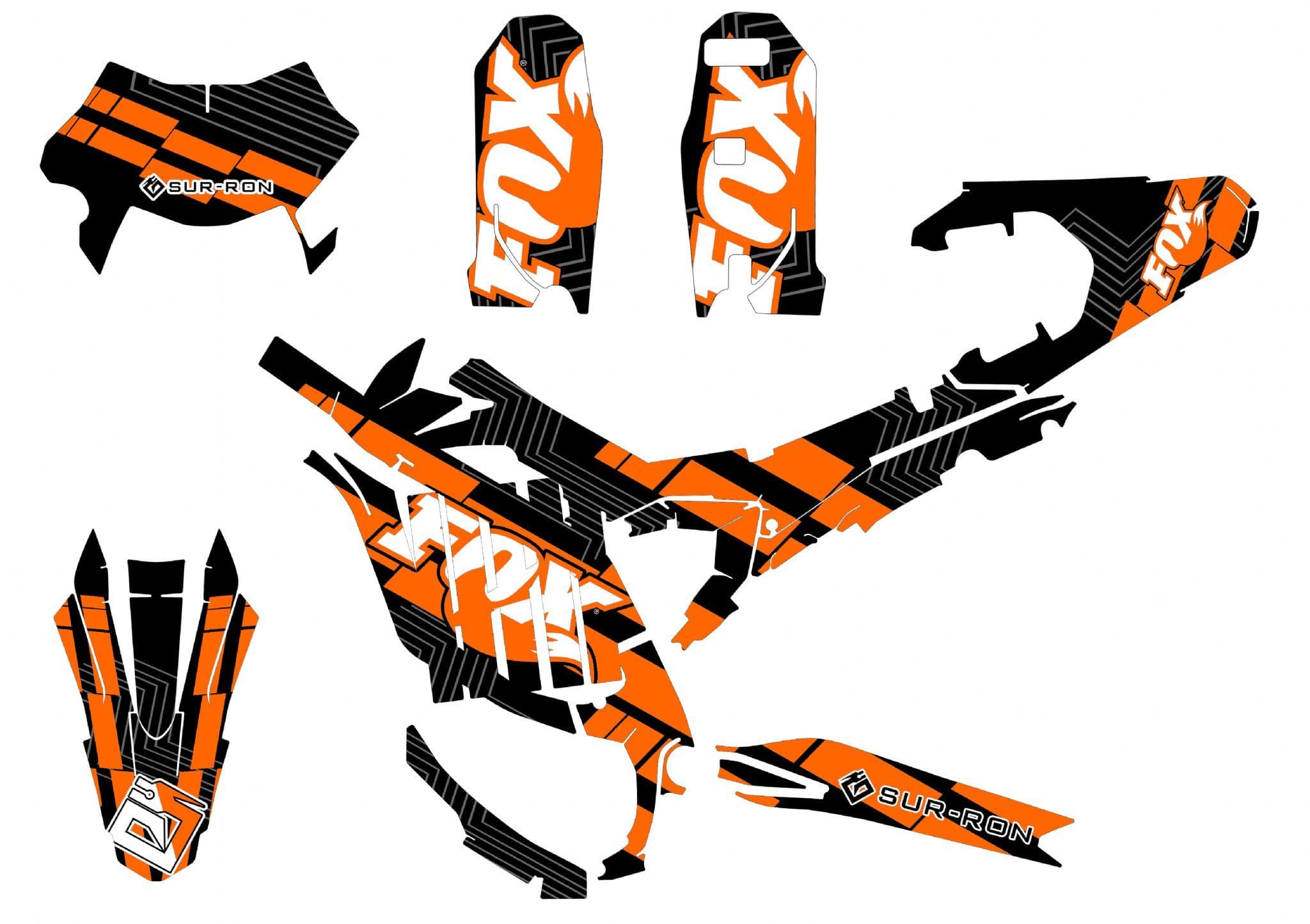 Sur-Ron Ultra Bee Graphics kit Surron Decals Surron wrap Surron Sticker ...