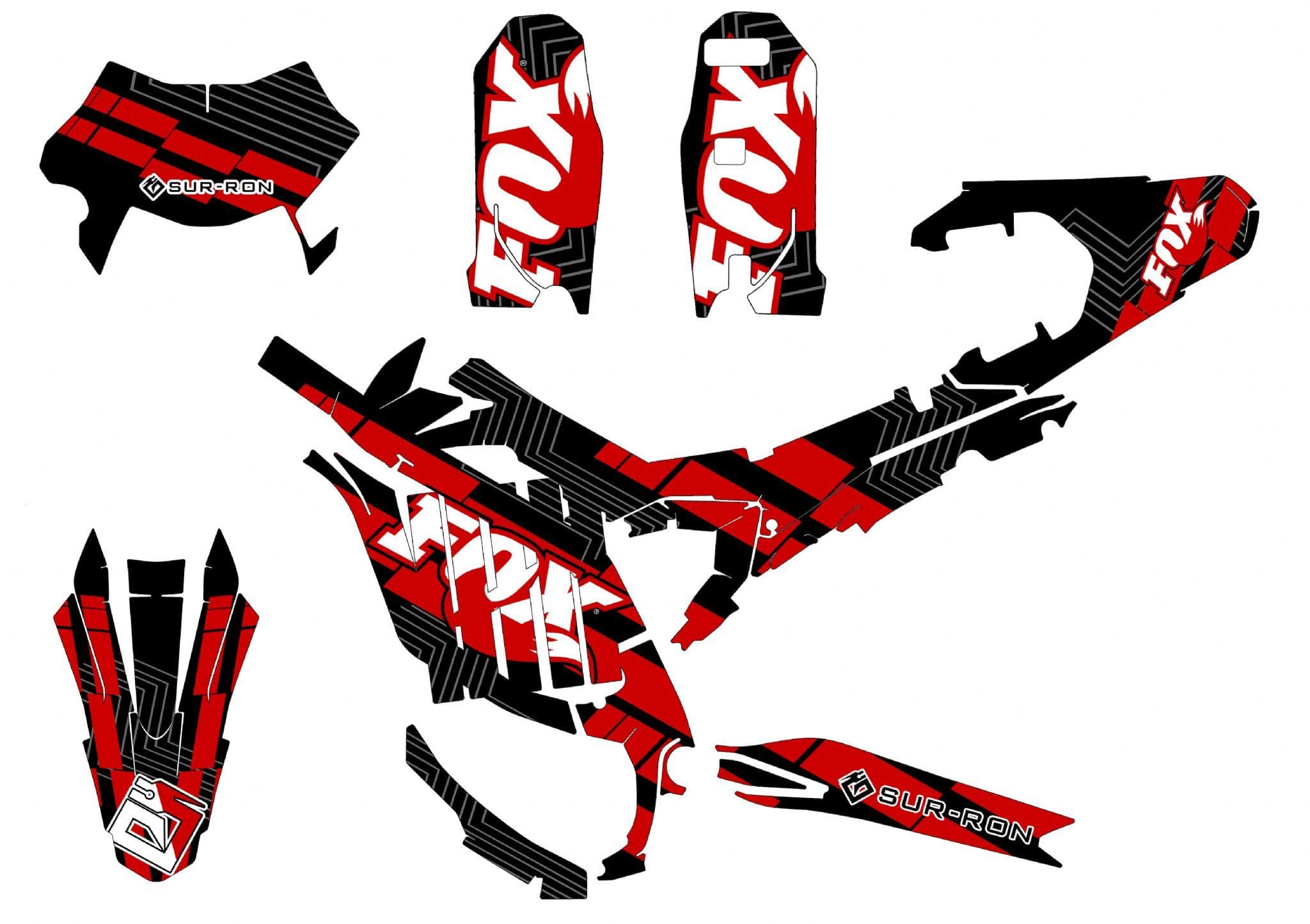 Sur-Ron Ultra Bee Graphics kit Surron Decals Surron wrap Surron Sticker ...