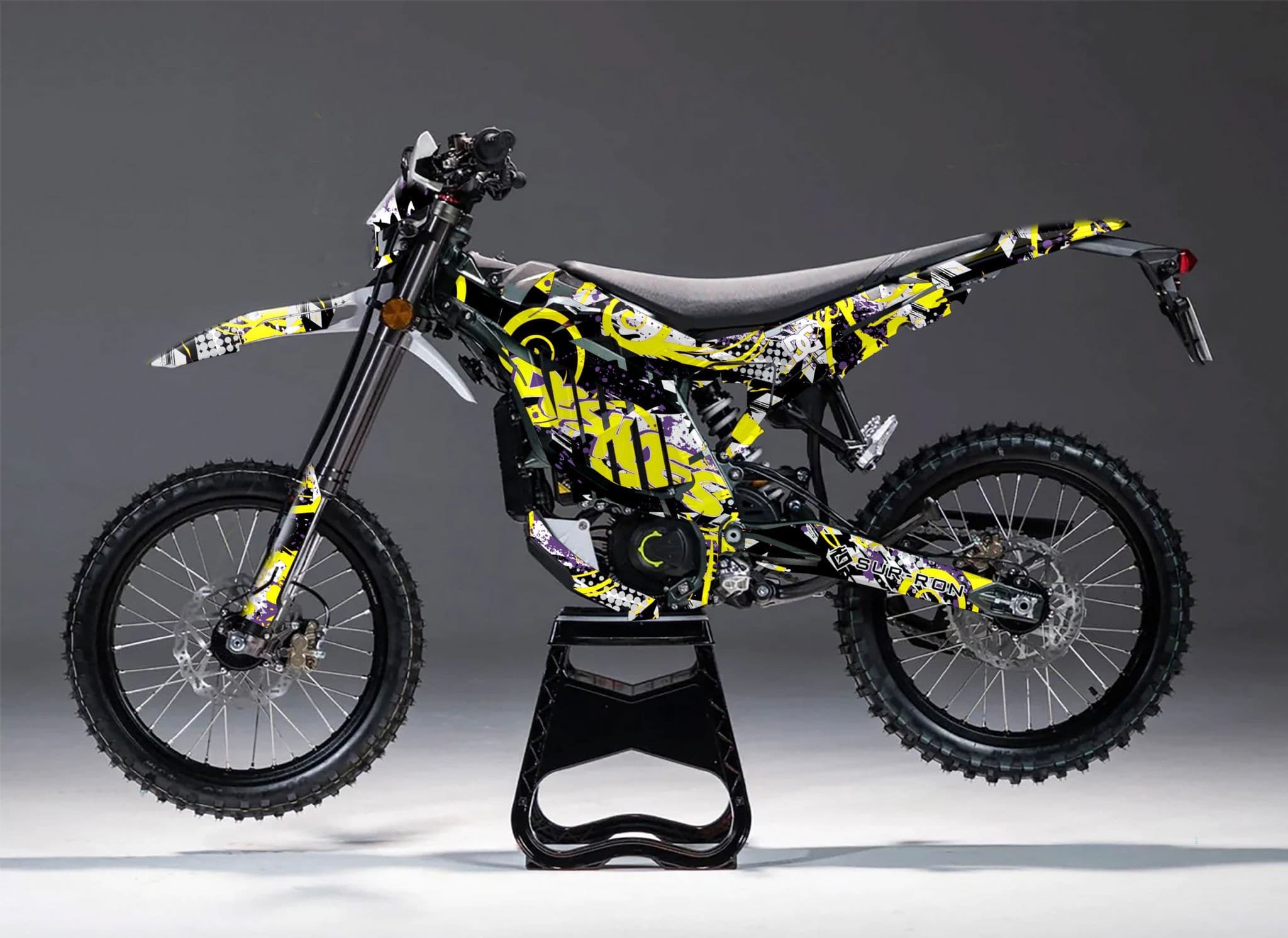 Sur-Ron Ultra Bee Graphics kit Surron Decals Surron wrap Surron Sticker ...