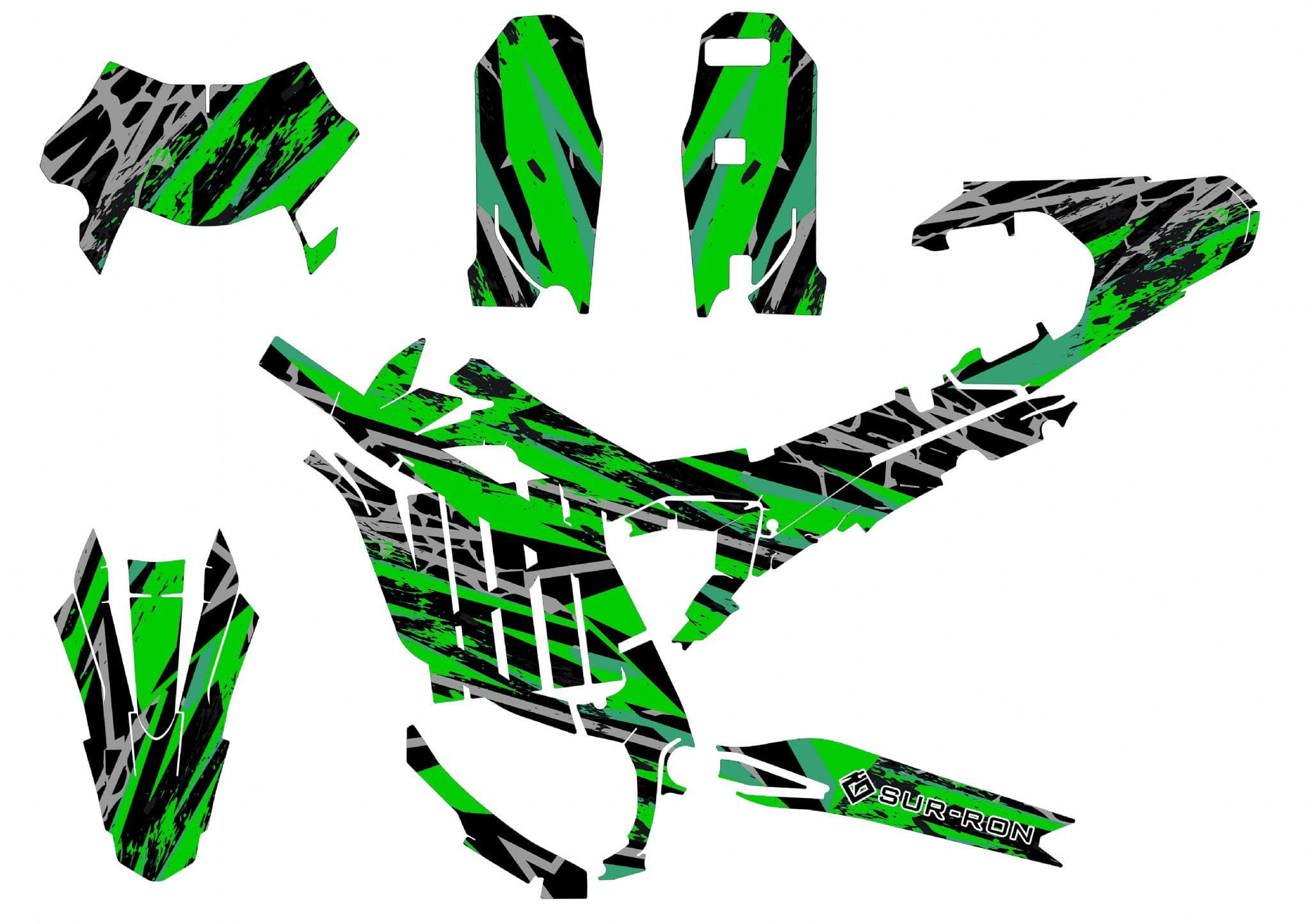 Sur-Ron Ultra Bee Graphics kit Surron Decals Surron wrap Surron Sticker ...
