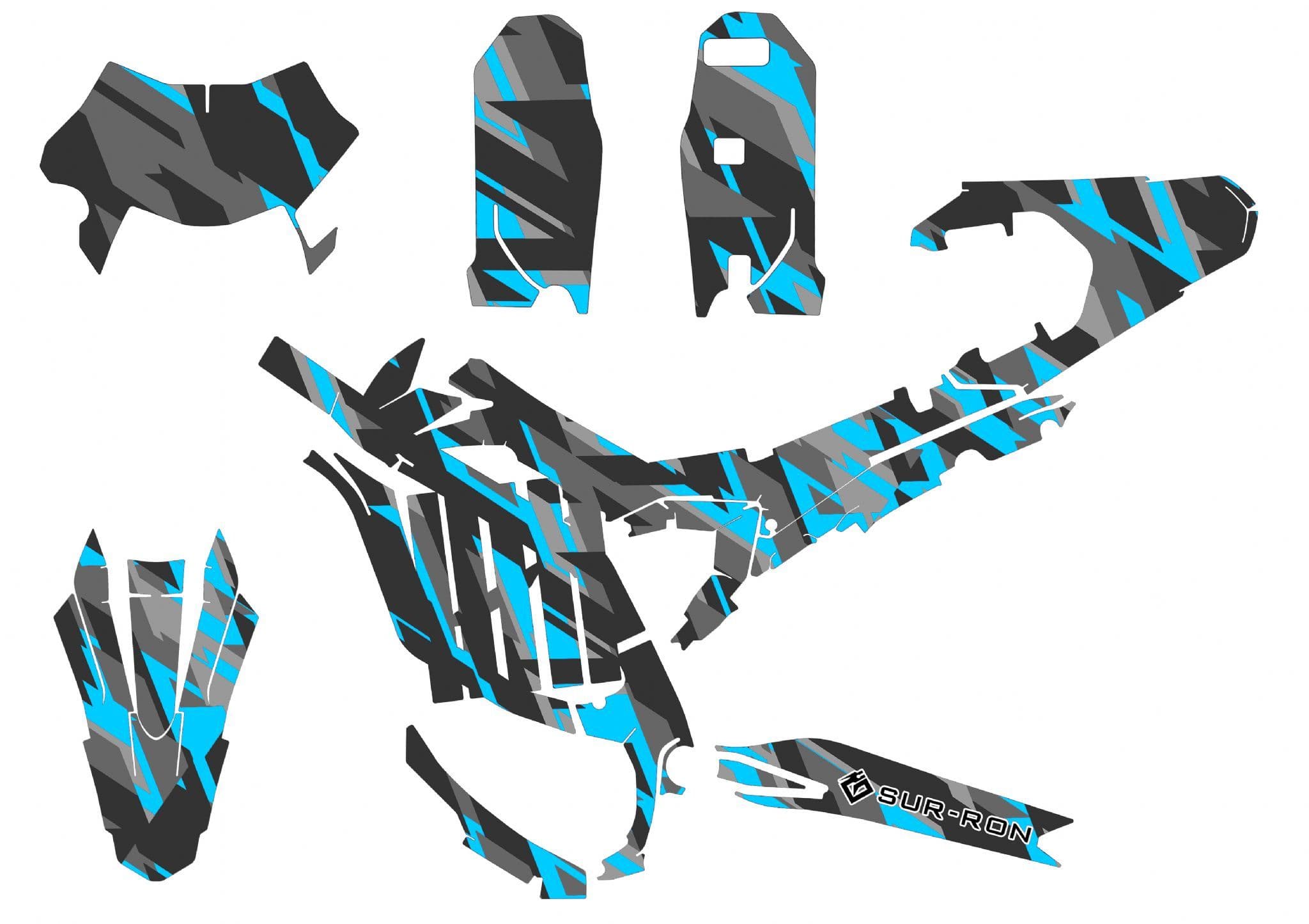 Sur-Ron Ultra Bee Graphics kit Surron Decals Surron wrap Surron Sticker ...