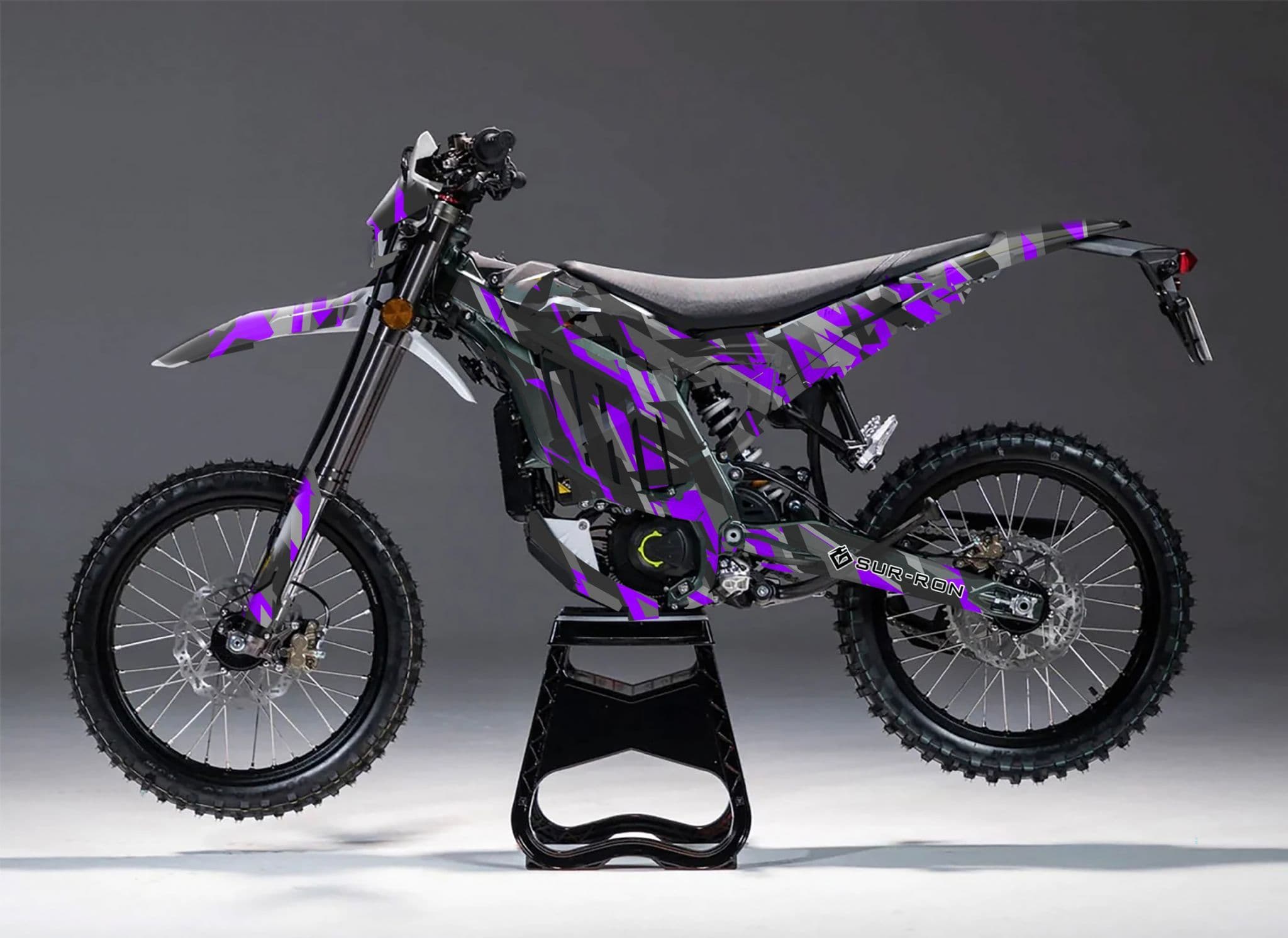 Sur-Ron Ultra Bee Graphics kit Surron Decals Surron wrap Surron Sticker ...