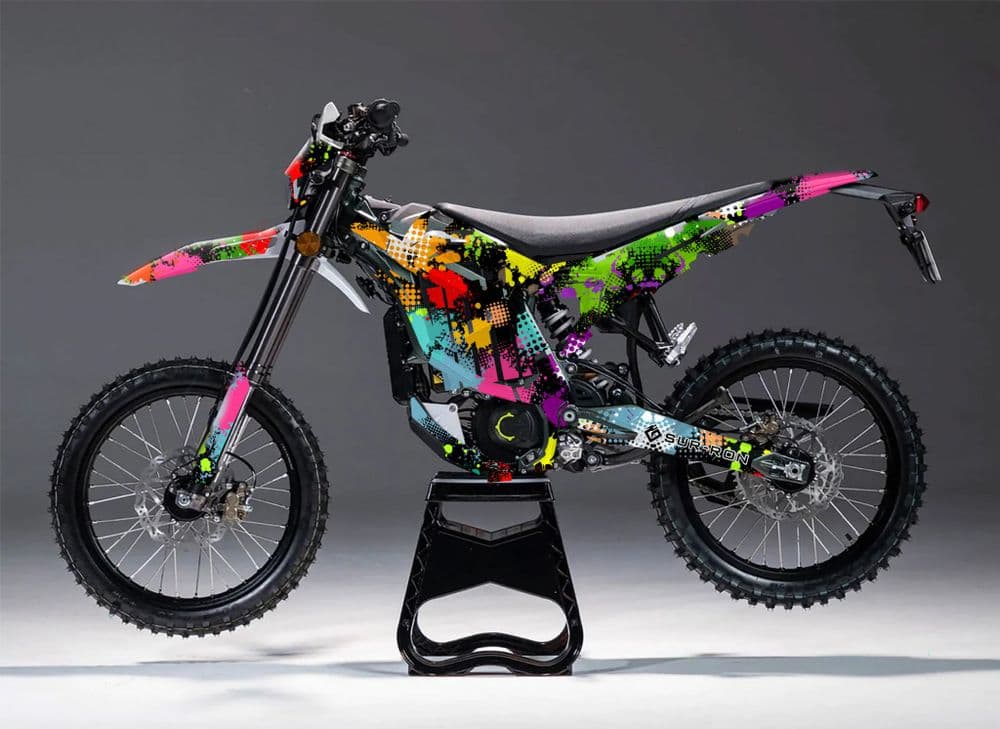 Sur-Ron Ultra Bee Graphics kit Surron Decals Surron wrap Surron Sticker ...