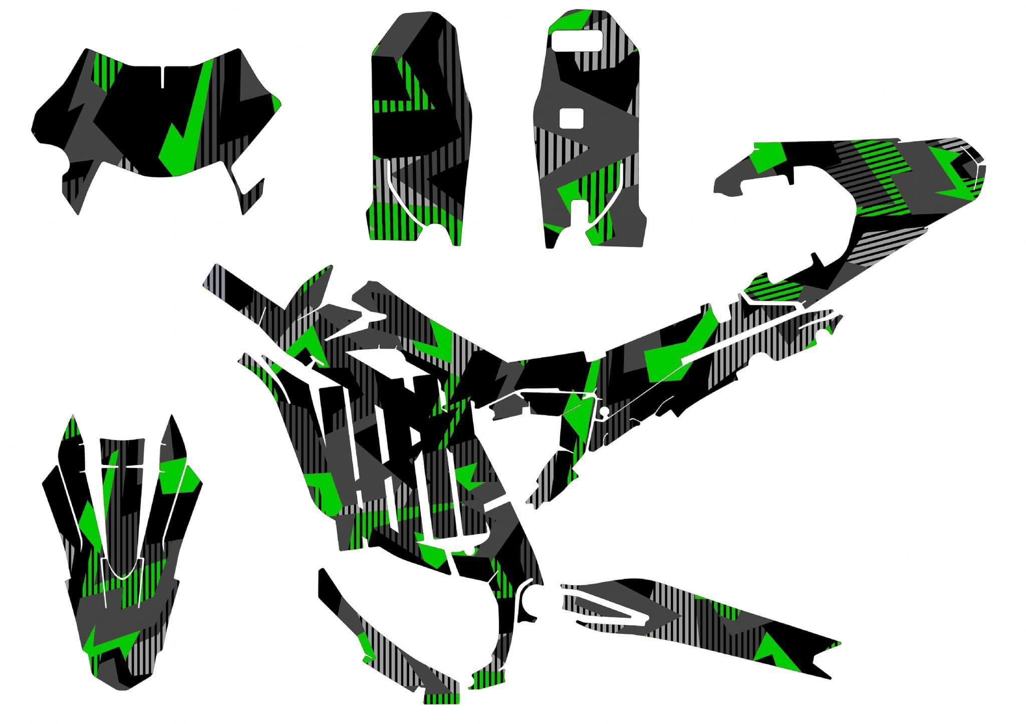 Sur-Ron Ultra Bee Graphics kit Surron Decals Surron wrap Surron Sticker ...