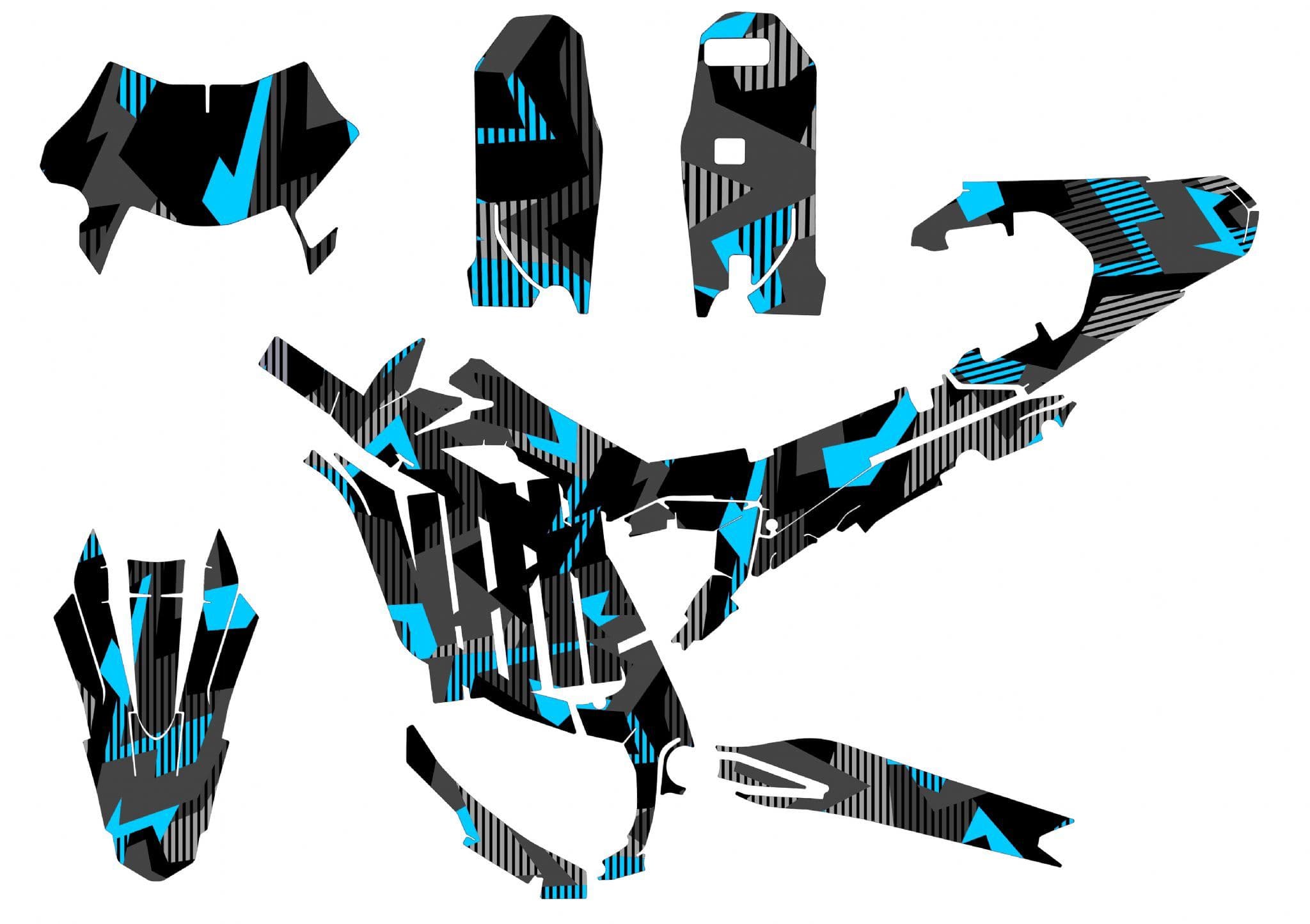 Sur-Ron Ultra Bee Graphics kit Surron Decals Surron wrap Surron Sticker ...