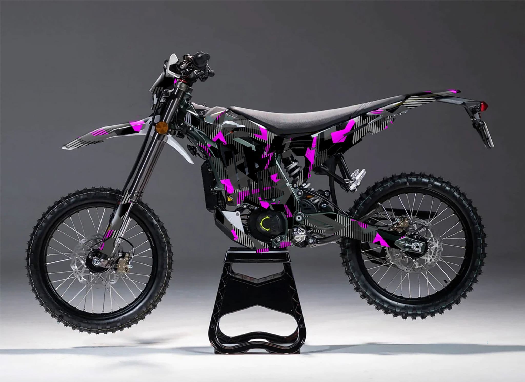 Sur-Ron Ultra Bee Graphics kit Surron Decals Surron wrap Surron Sticker ...